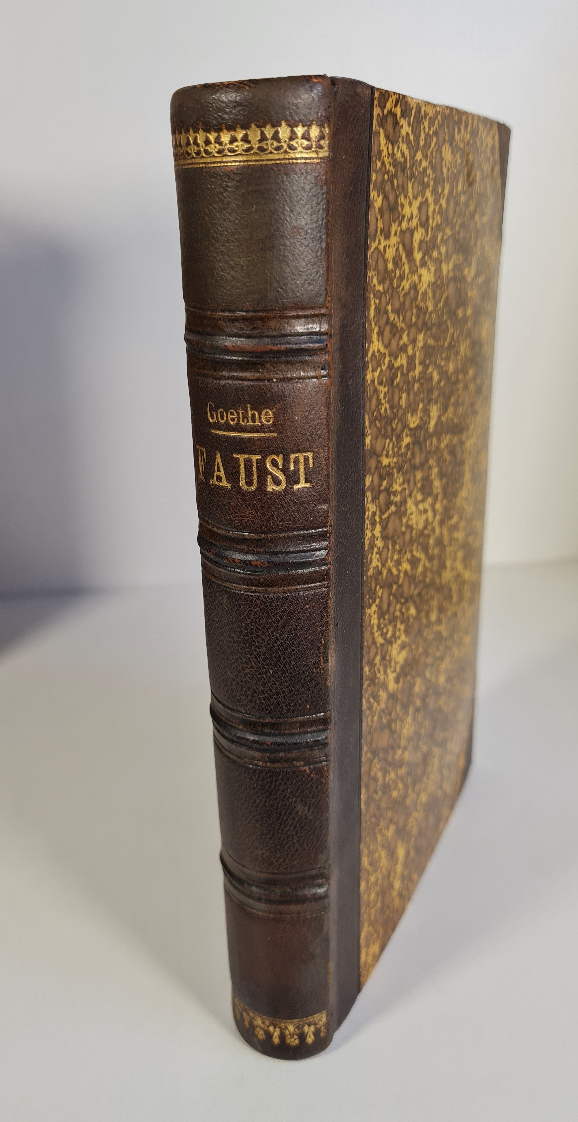 GOETHE J.W. - FAUST Wyd.1882 Ładna oprawa z epoki - Aukcja internetowa ...