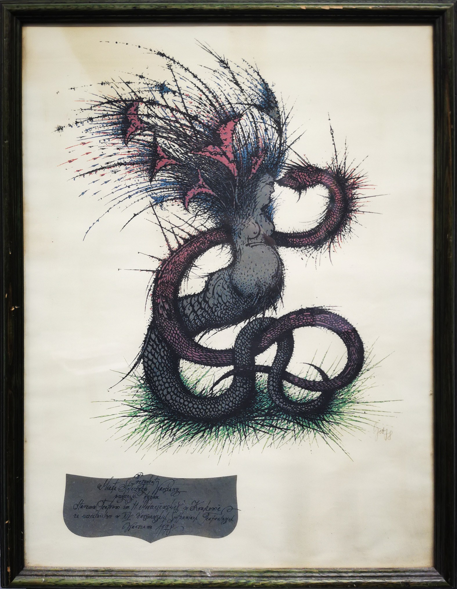 Eugeniusz Get-Stankiewicz (1942-2011), Syrenka warszawska, 1978 ...