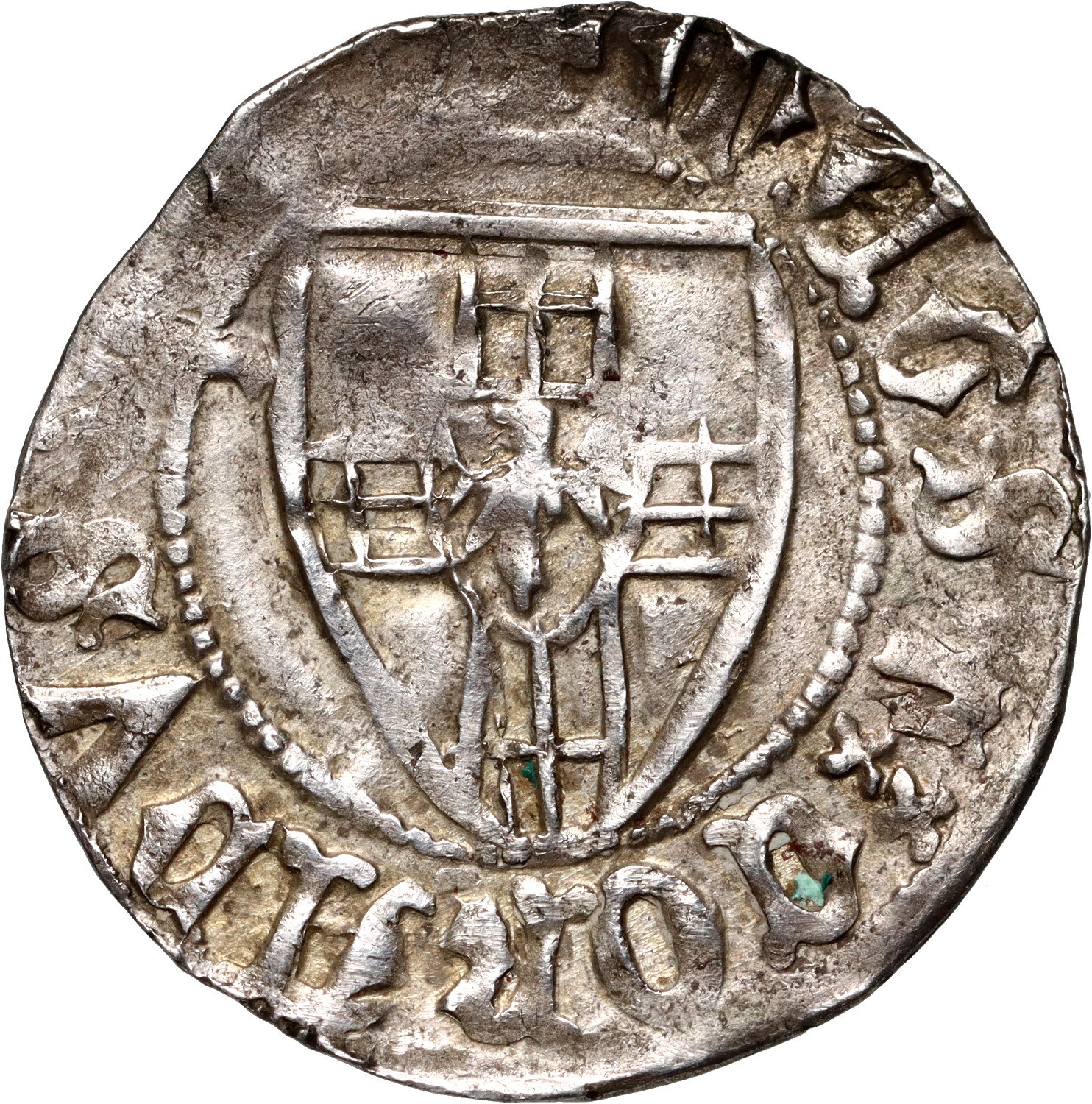 Zakon Krzyżacki, Konrad III von Jungingen 1393-1407, szeląg, Toruń ...