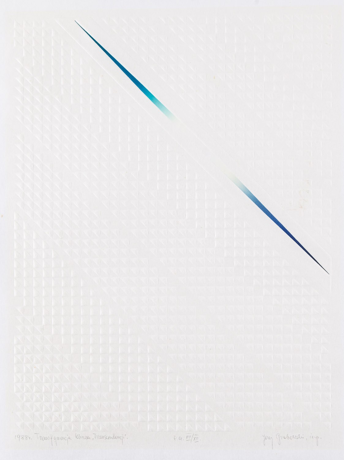 Jerzy Grabowski (1933 Gutki near Lomza - 2004 Warsaw), "Transfiguration ...