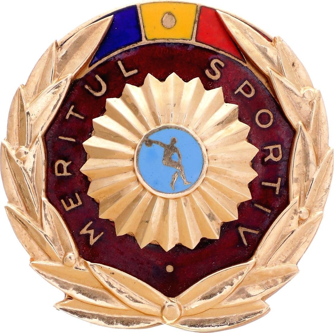 Romania Order of Sports Merit I Class in Gold 1966 R4 - Aukcja ...