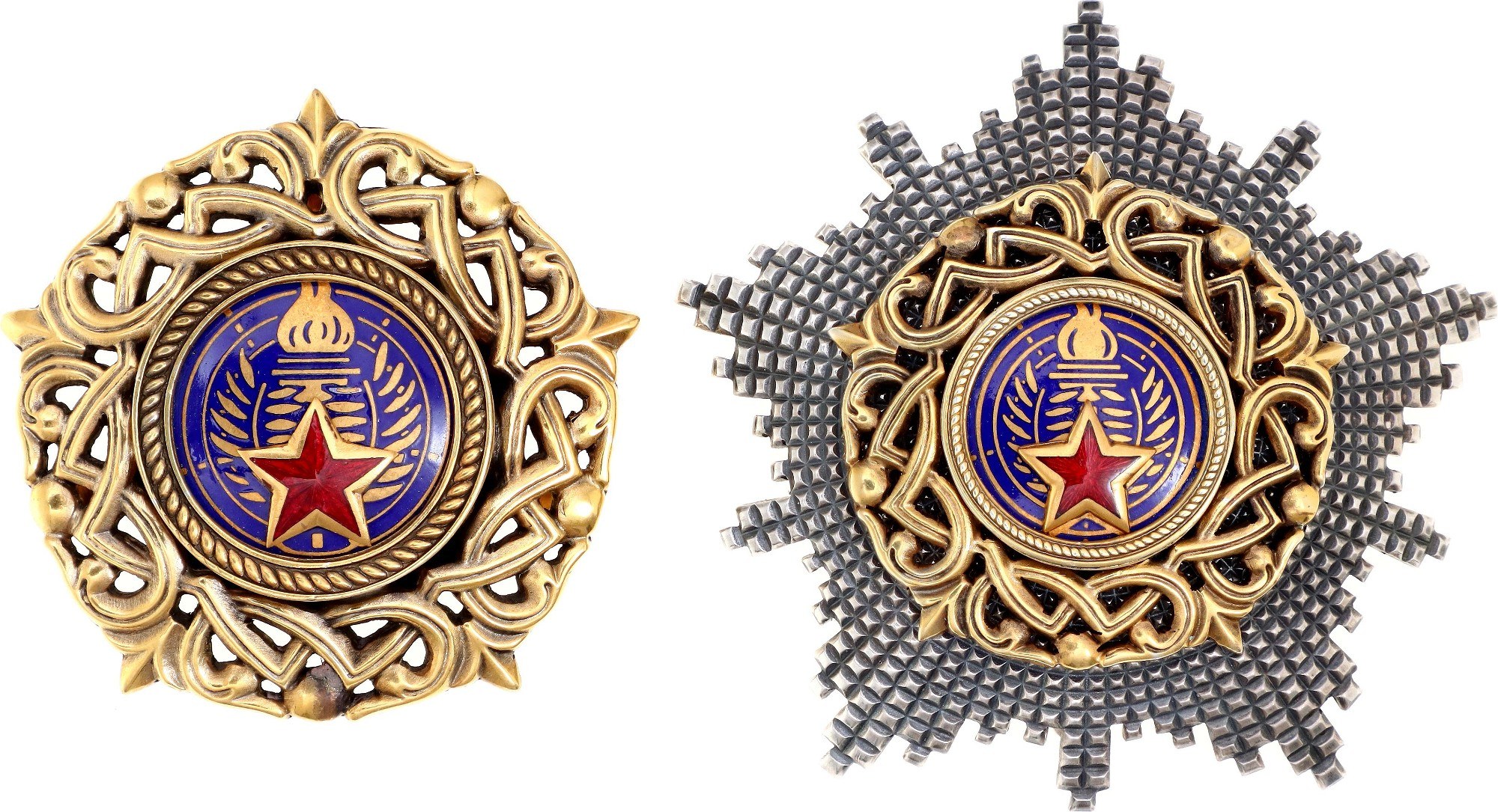 Yugoslavia Order of the Yugoslav Star Grand Officer Cross Set 1954 ...