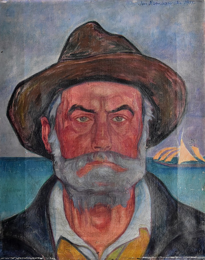 Jan REMBOWSKI (1879-1923), „Rybak”, 1911 - Aukcja internetowa ...