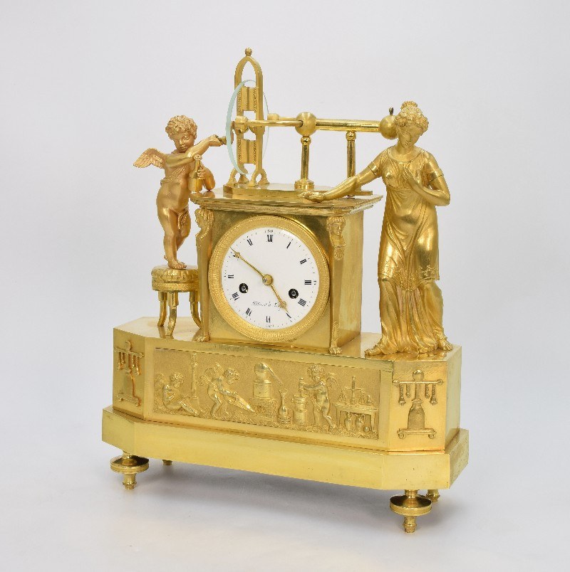 Clockmaker PILLARD a TROYES (active 18th/19th century), Mantel clock ...