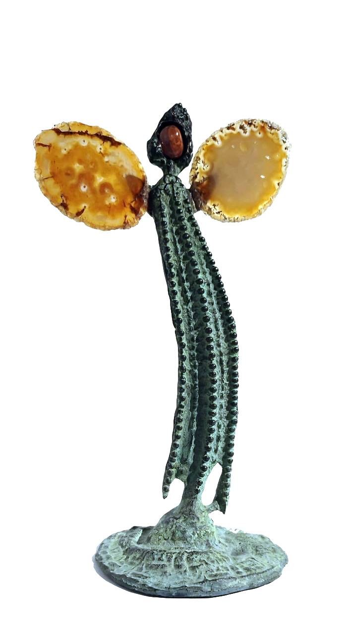 Bronisław Chromy (1925-2017), Anioł stojący - Aukcja internetowa ...