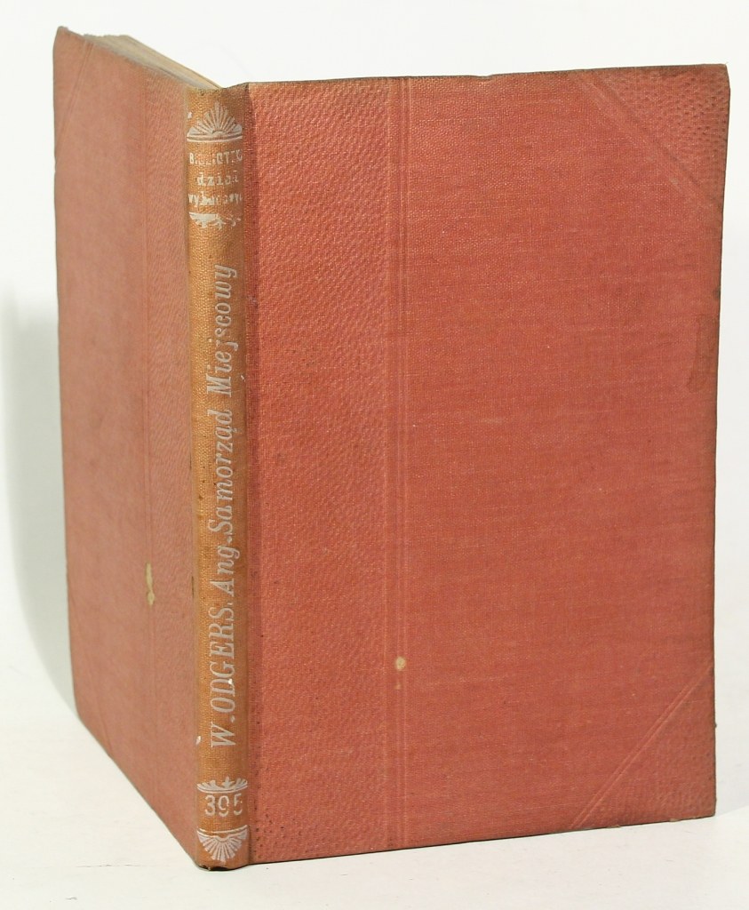 William Blake Odgers Angielski Samorząd Miejscowy [Bilioteka Dzieł ...