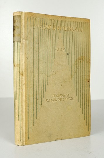 KACZKOWSKI Z. - Pieśni z otchłani 1846. Okł. i rys. Anna Harland ...