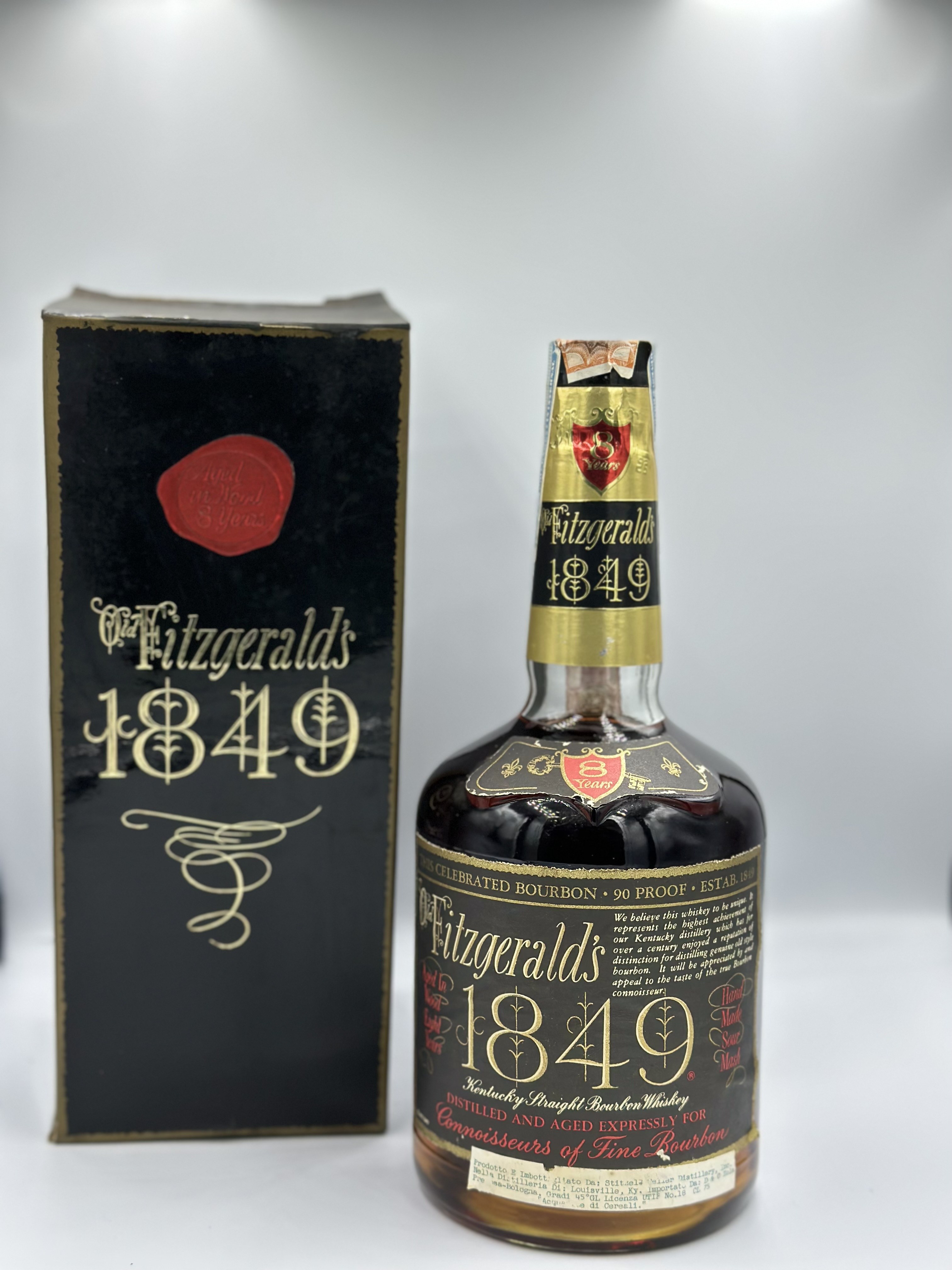 Old Fitzgerald, 1849 Bourbon Whiskey - Aukcja internetowa / Licytacja ...