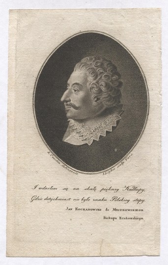 [KOCHANOWSKI Piotr]. I wdarłem się na skałę piękney Kalliopy, Gdzie ...