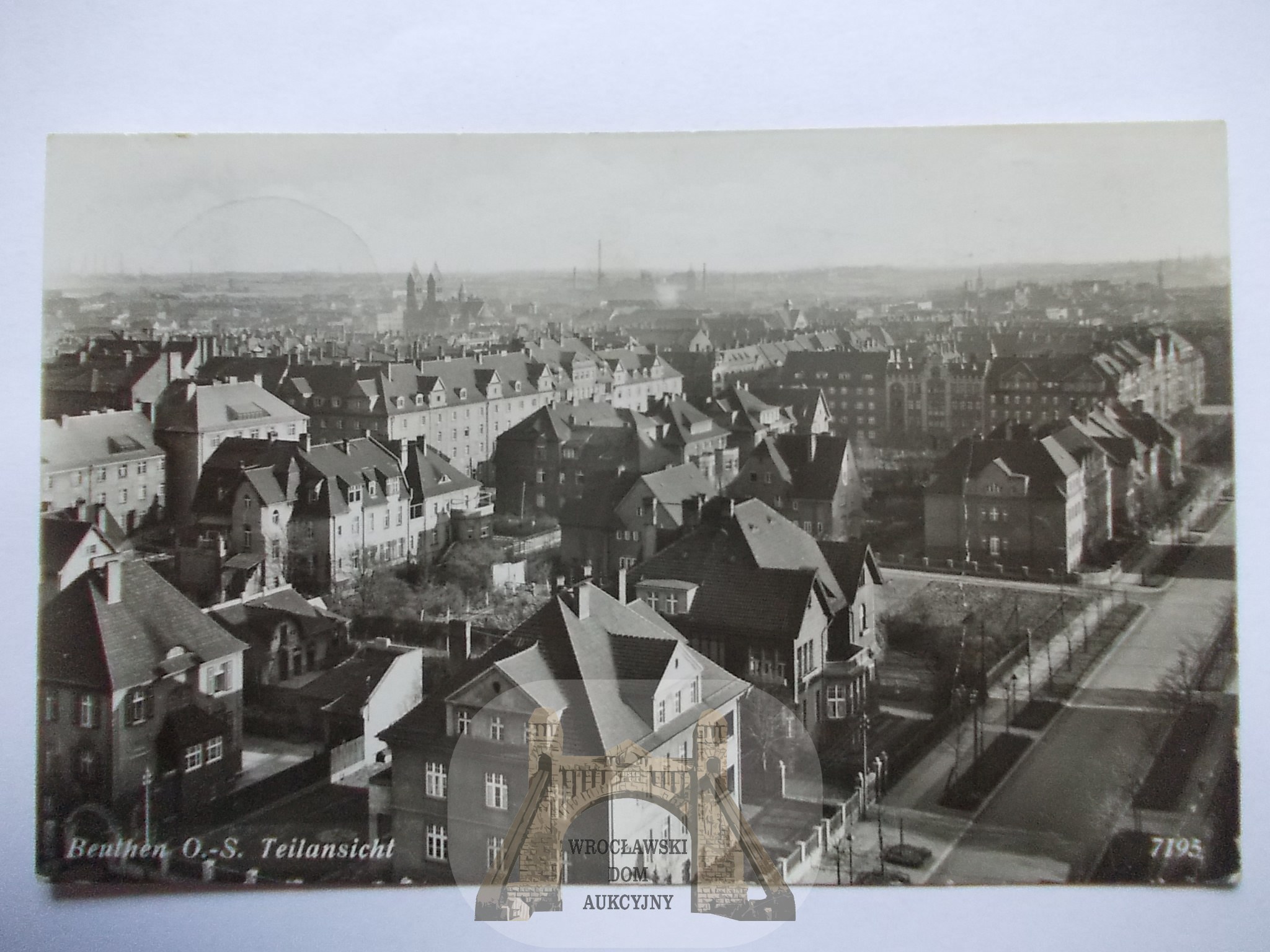 Bytom, Beuthen, zdjęciowa panorama, 1937 - Aukcja internetowa ...