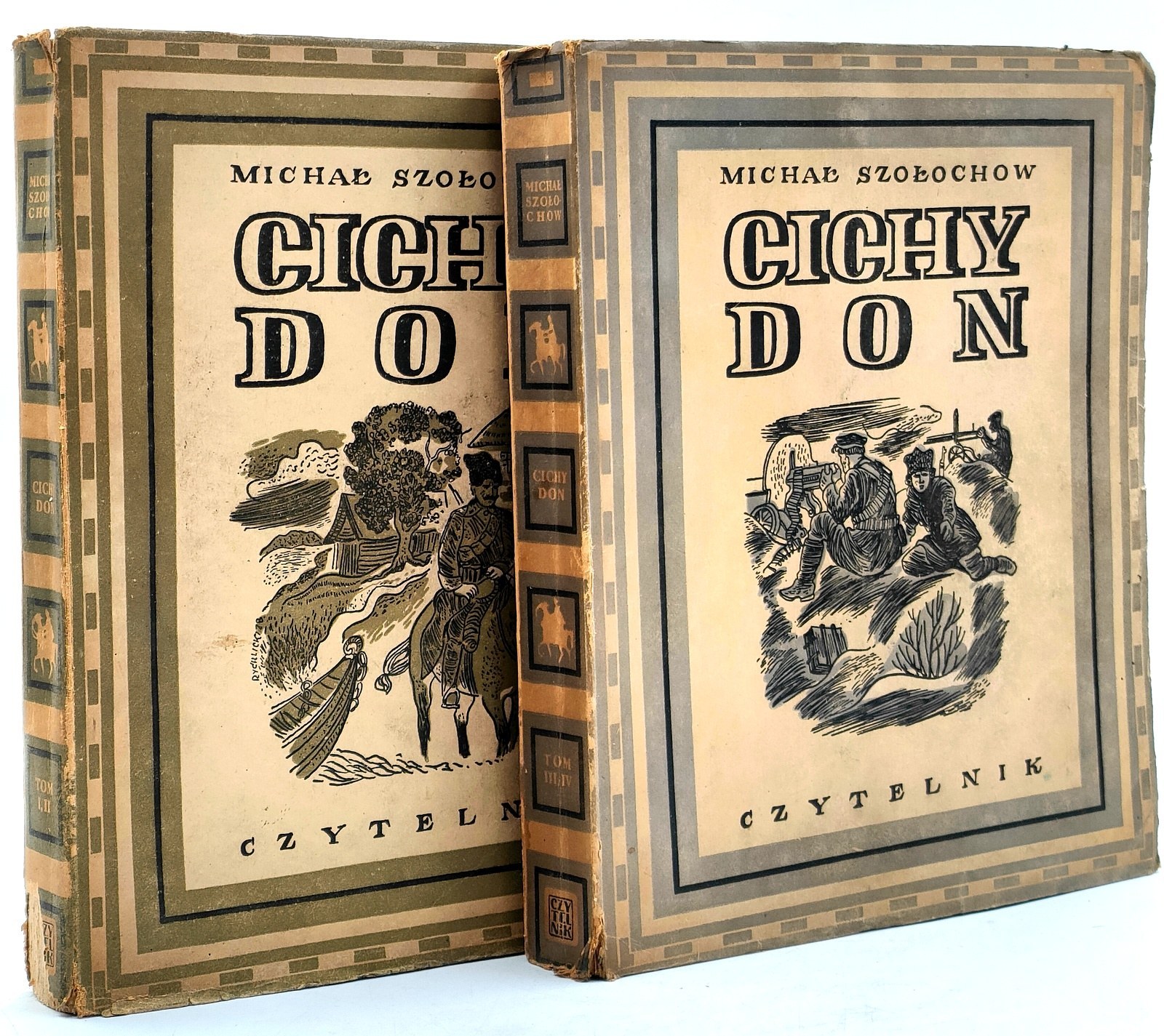 Szołochow M. - Cichy Don - Wydanie ilustrowane - Warszawa 1951 - Aukcja ...