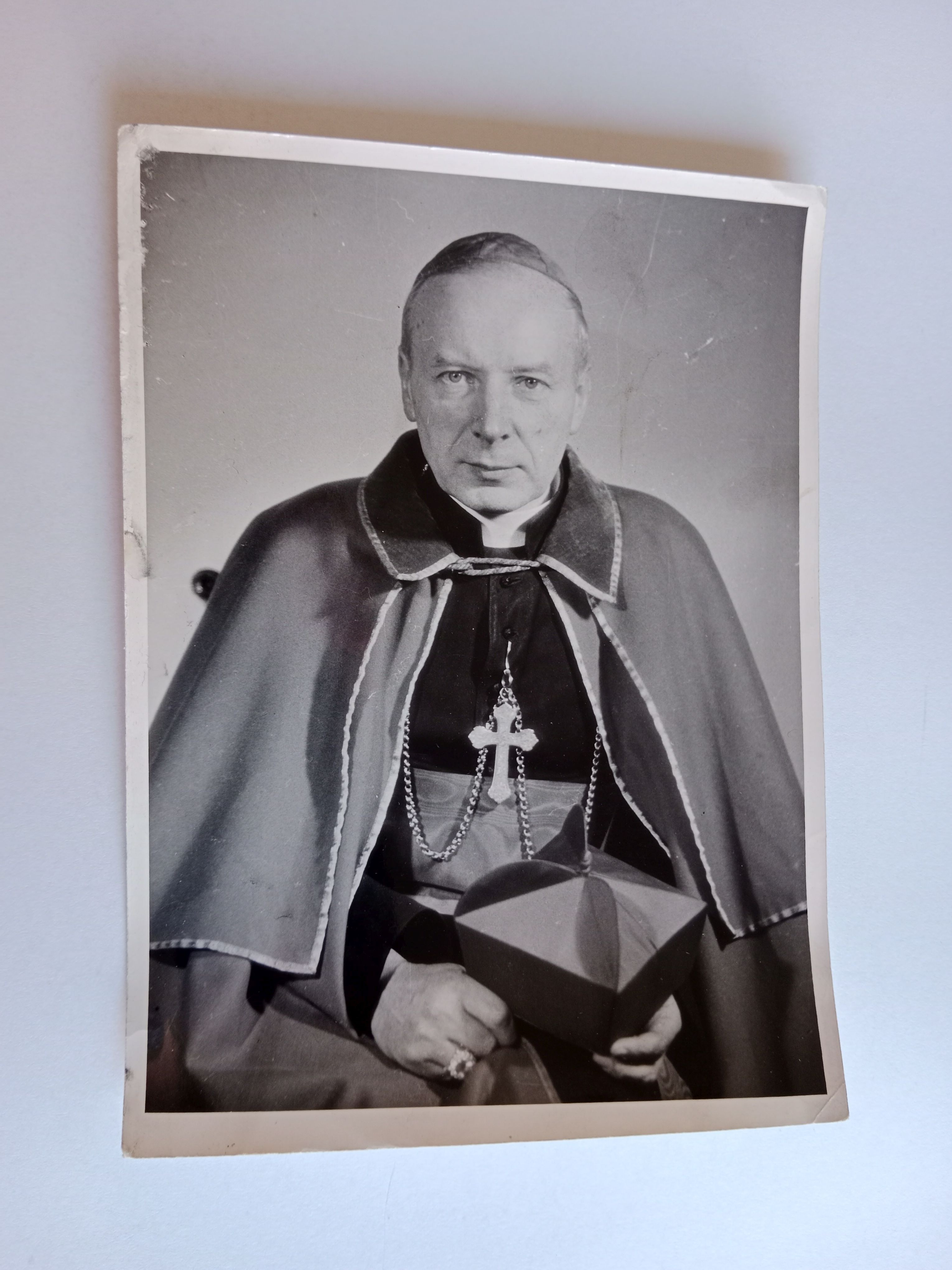 ZDJĘCIE KARDYNAŁ PREZBITER STEFAN WYSZYŃSKI, PRYMAS POLSKI - Aukcja ...