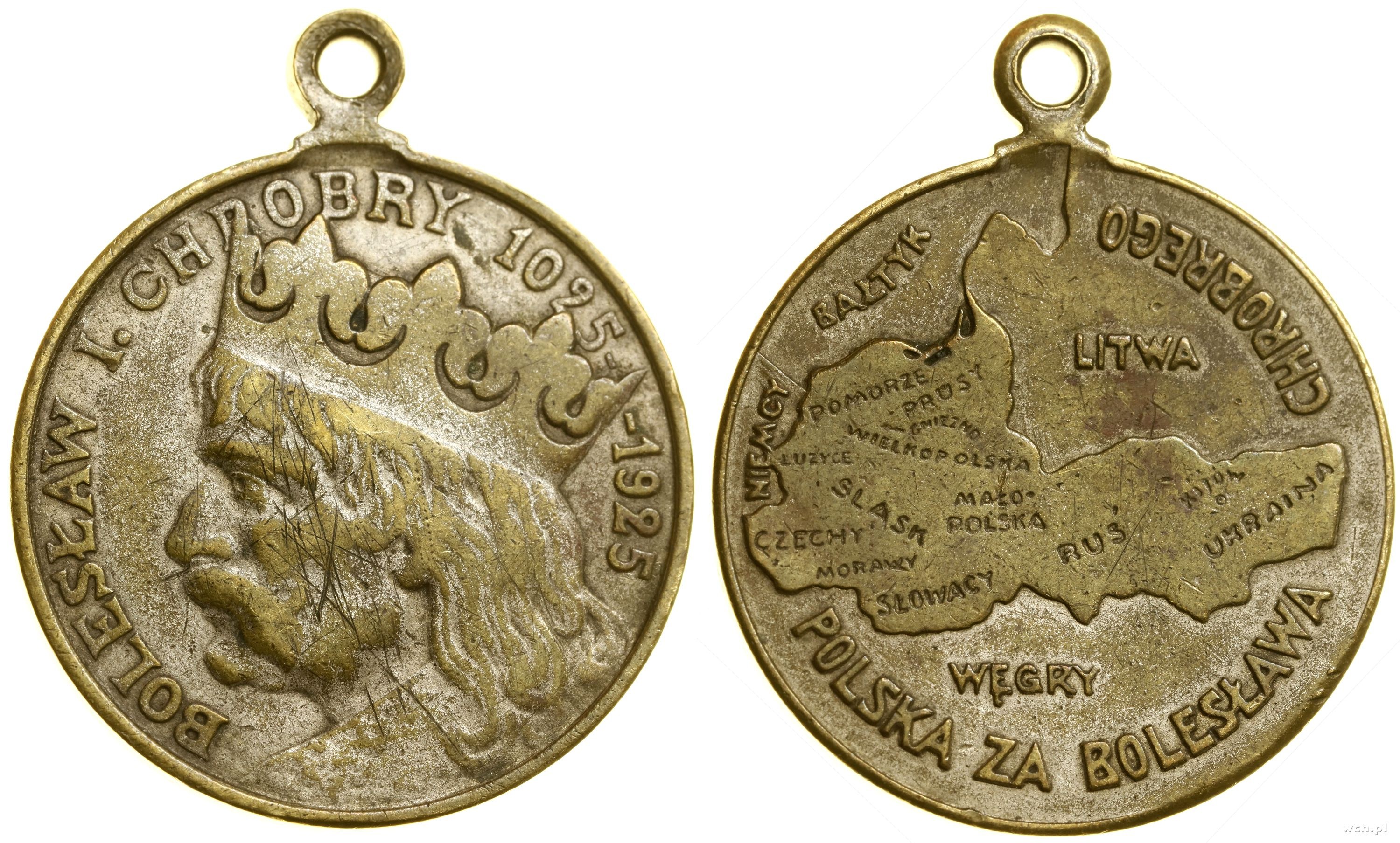 Polska, Bolesław Chrobry 1025-1925 - Aukcja internetowa / Licytacja ...