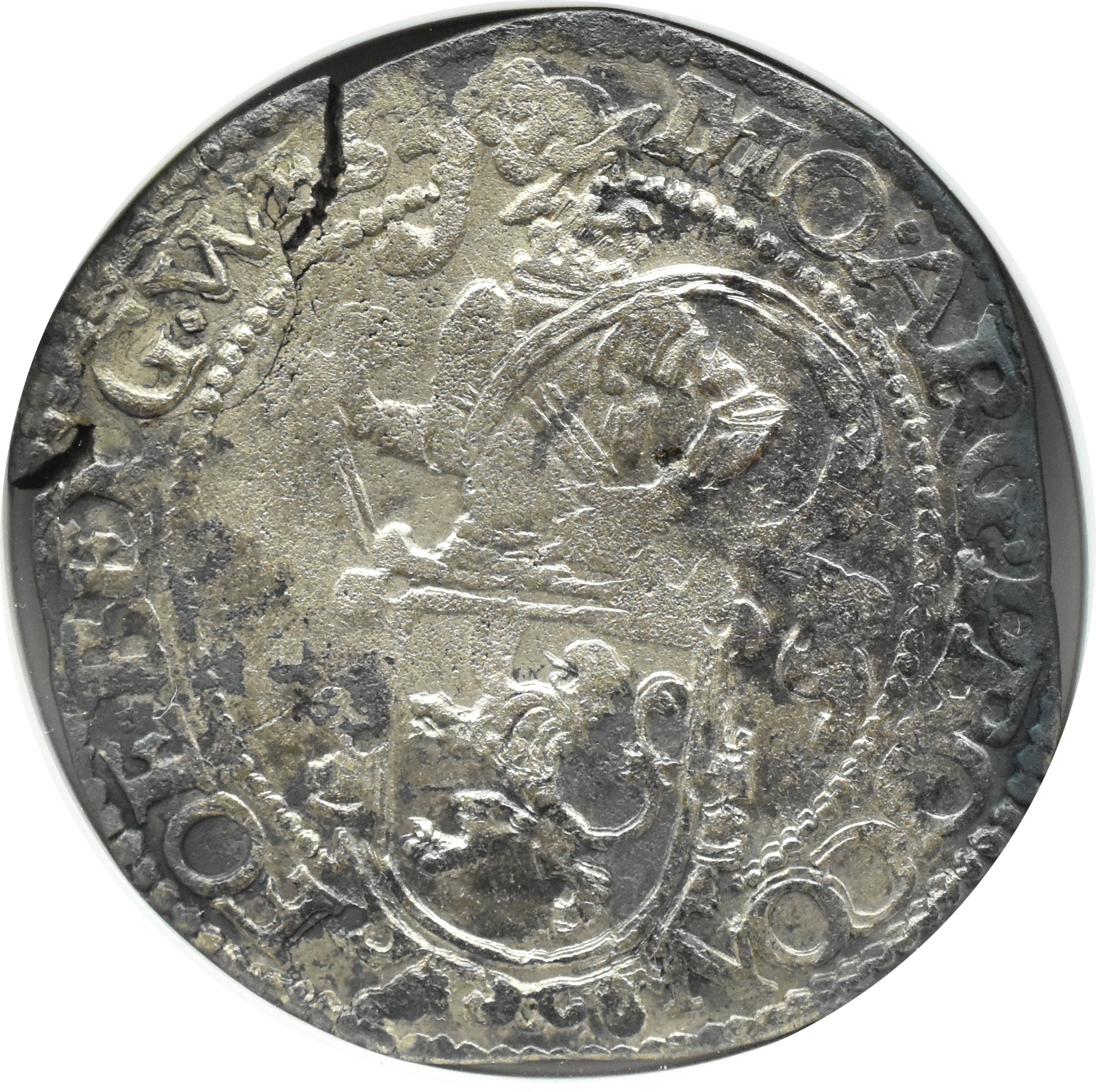 The Netherlands, West Frisia, Lion Thaler (Leeuwendaalder) 1650, NGC XF ...