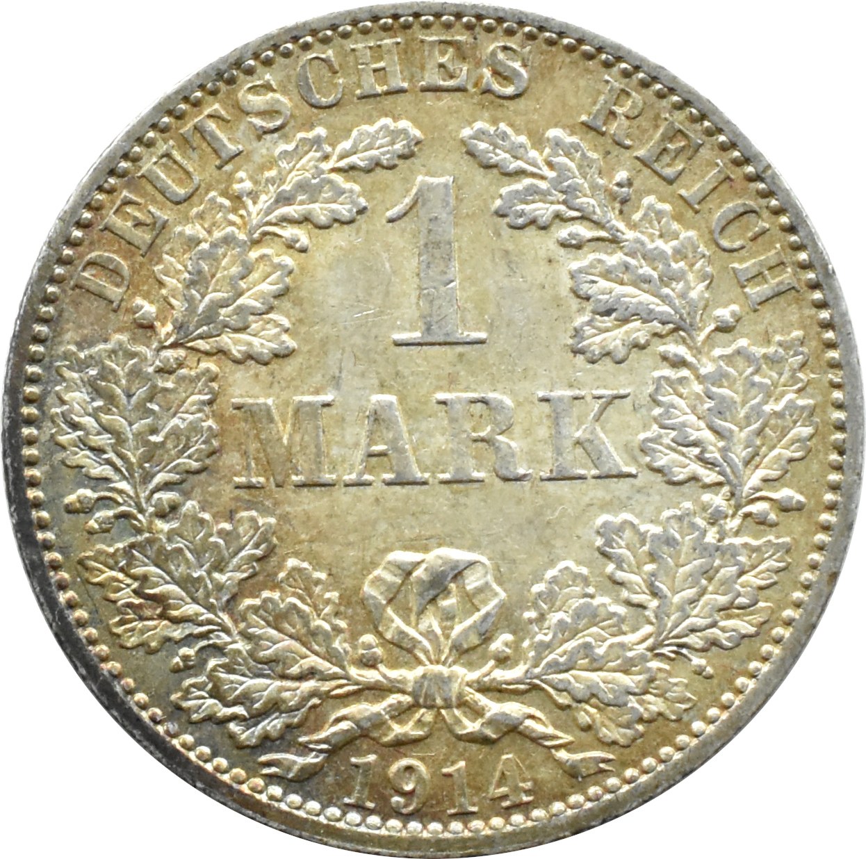 Niemcy, 1 marka 1914 A, Berlin - Aukcja internetowa / Licytacja online ...