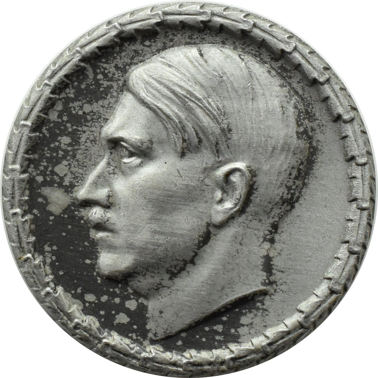 Niemcy (III Rzesza), przypinka Adolf Hitler, bardzo ładna - Aukcja ...