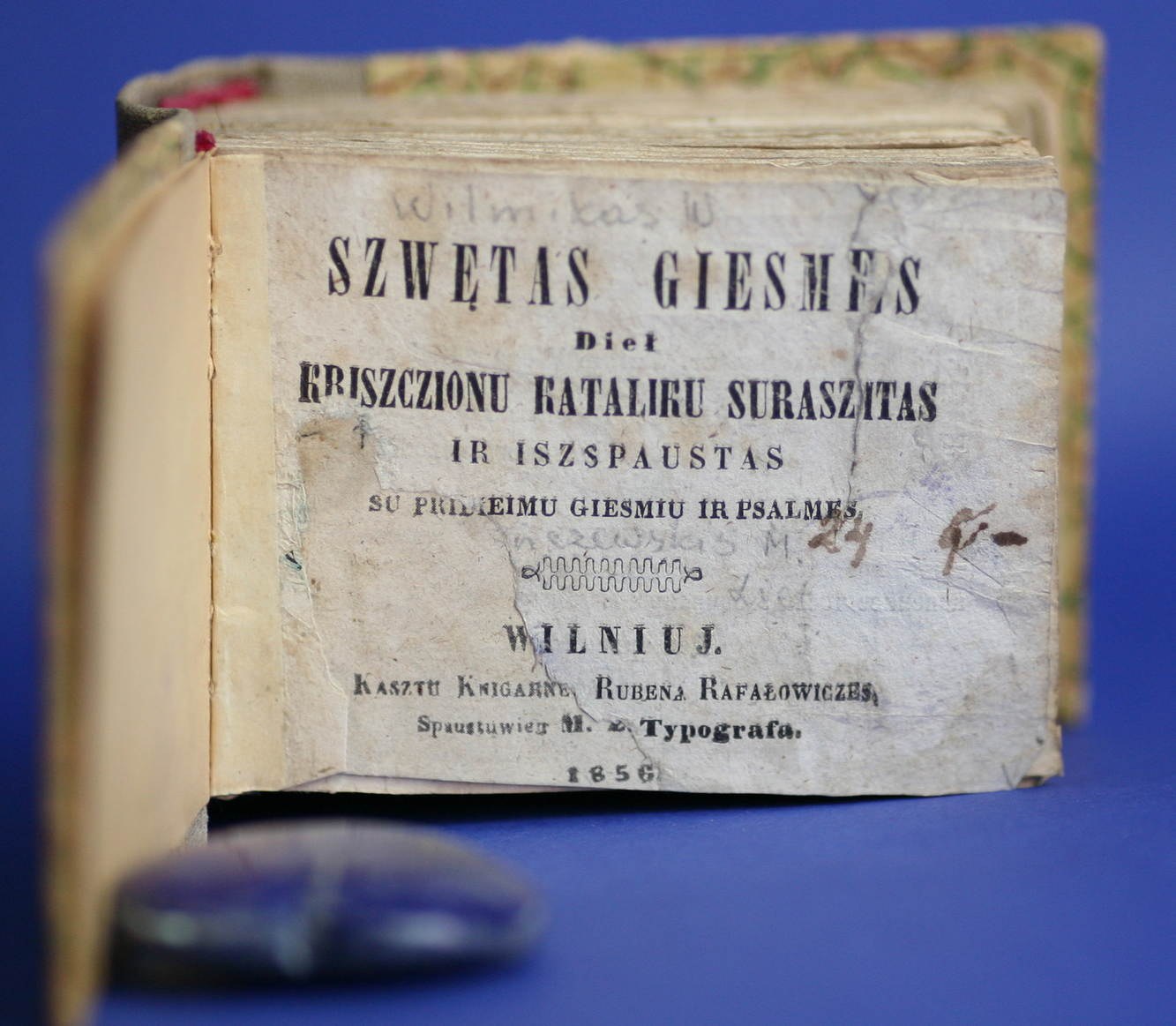 Lithuanian Hymns - Shvetas giesmes... Vilnius 1856 - Online auction ...