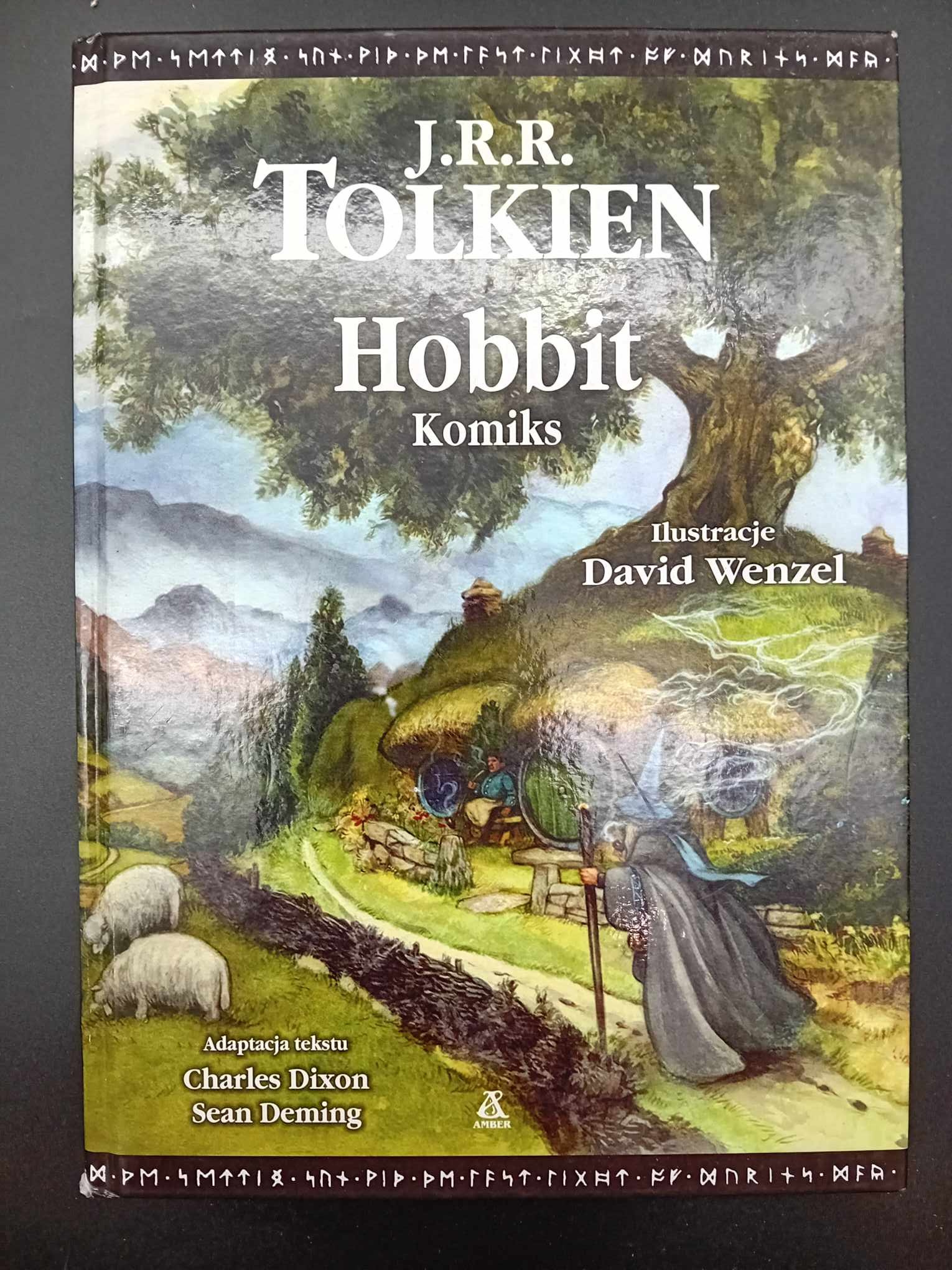 J.R.R. Tolkien The Hobbit Comics Illustrations by David Wenzel 1st ...
