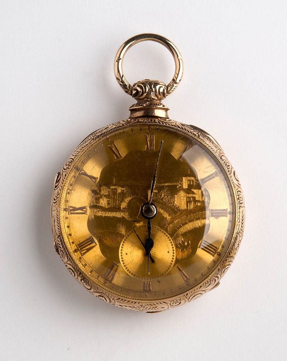 JOSEPH JOHNSON: English Georgian 18k gold verge fusee pocket watch ...