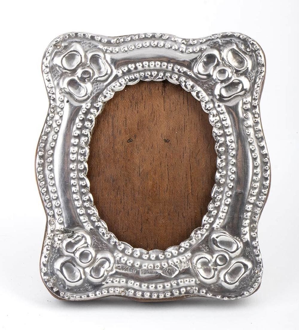 Peruvian sterling silver photo frame - Lima early 20th century, mark of ...