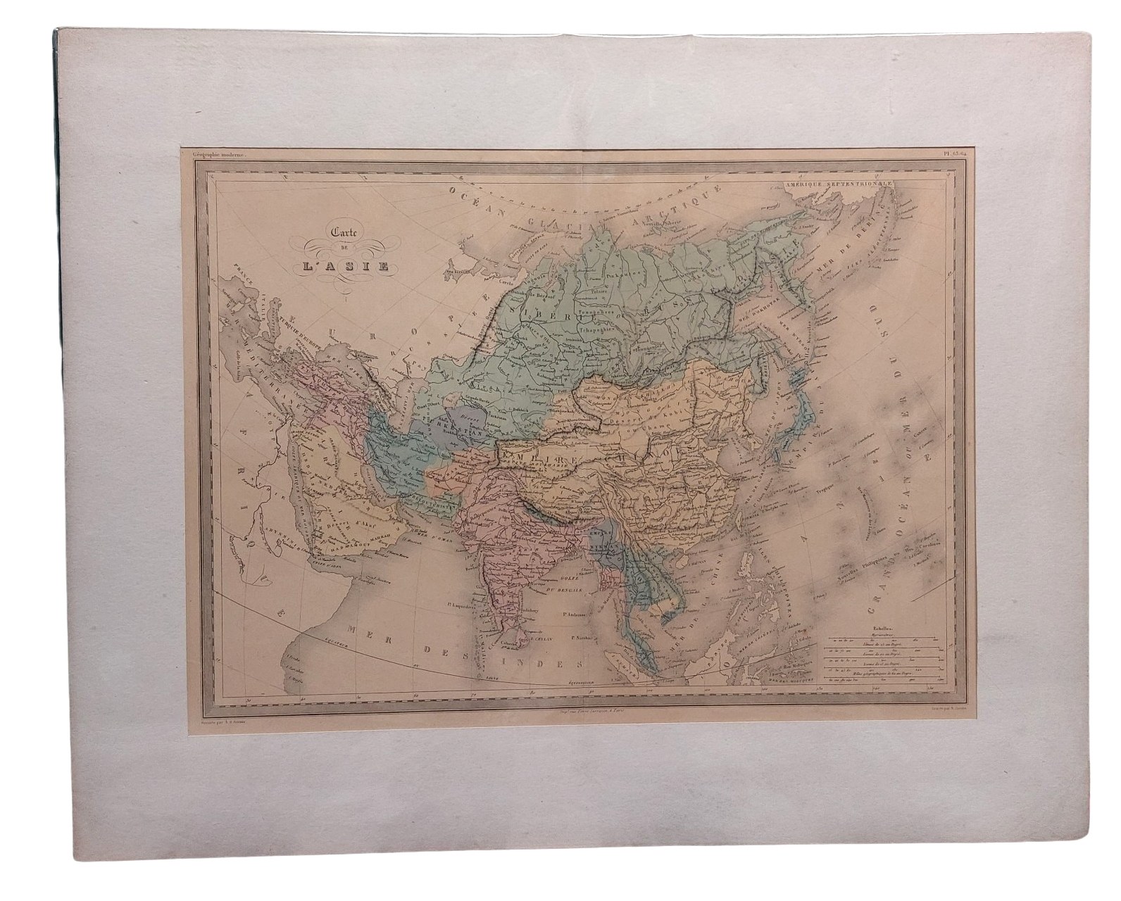 Map of Asia, [1880]. - Online auction / Online bidding - Price - OneBid
