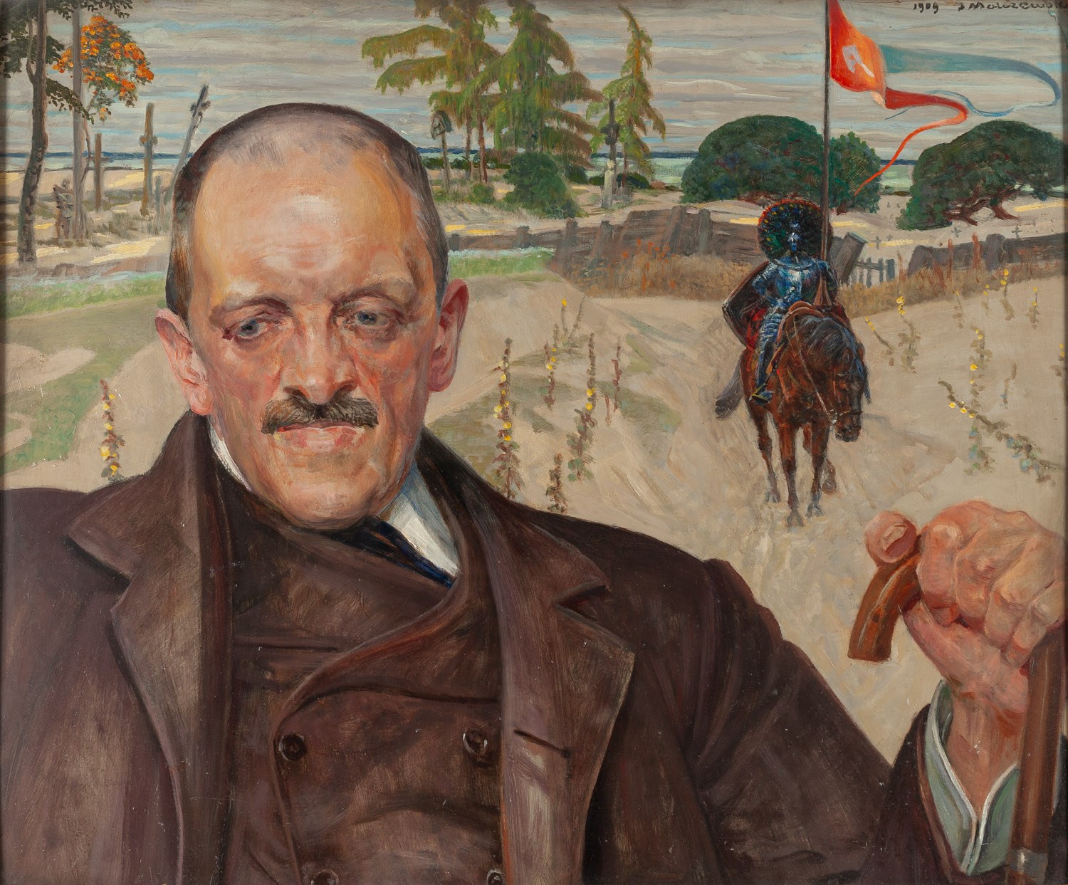 Jacek Malczewski (1854 Radom - 1929 Kraków), Portret Józefa Nekanda ...