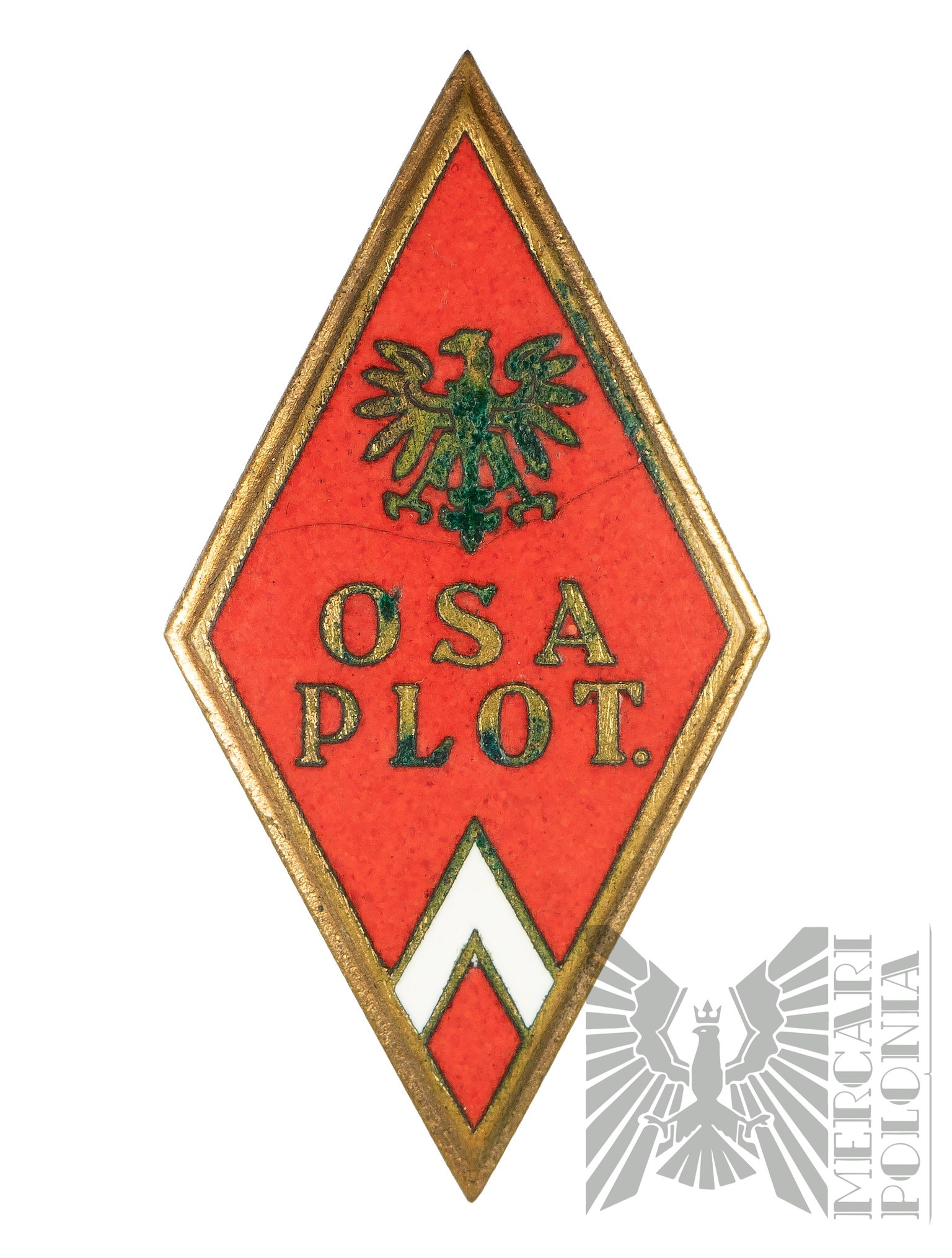 PRL Badge of Officer School of Artillery Plot. 1952 OSA PLOT graduate ...