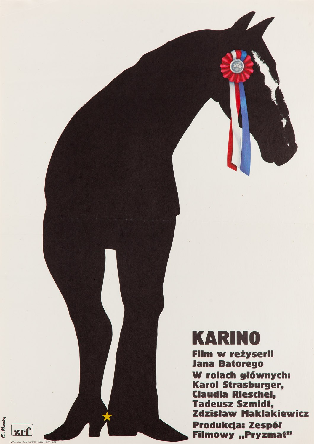 proj. PROCKA-SOCHA Elżbieta (1947-2017), Karino, 1976 - Aukcja ...