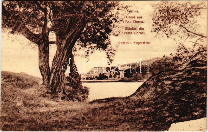 Vatra Dornei, Dornavátra, Bad Dorna-Watra (Bukovina, Bukowina); Kurhaus ...