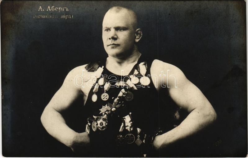 Aleksander Aberg észt birkózó világbajnok / Estonian professional Greco ...