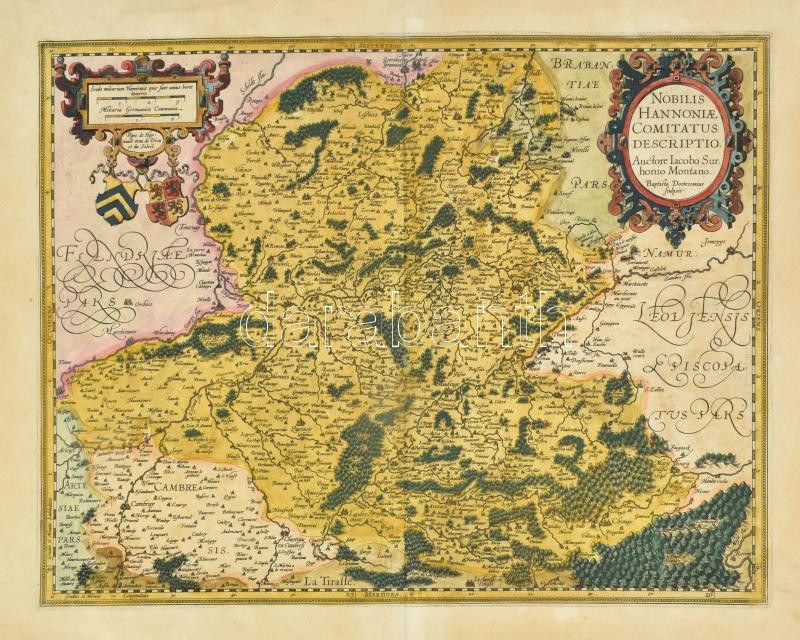 Nobilis Hannoniae comitatus Descriptio Auctore Jacob Surhonio Montano ...