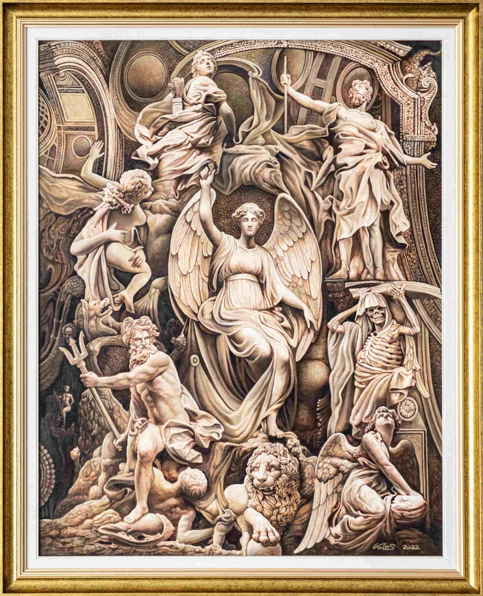 Igor Volosnikov, Bogowie, Anioły i Śmierć, 2022 - Aukcja internetowa ...