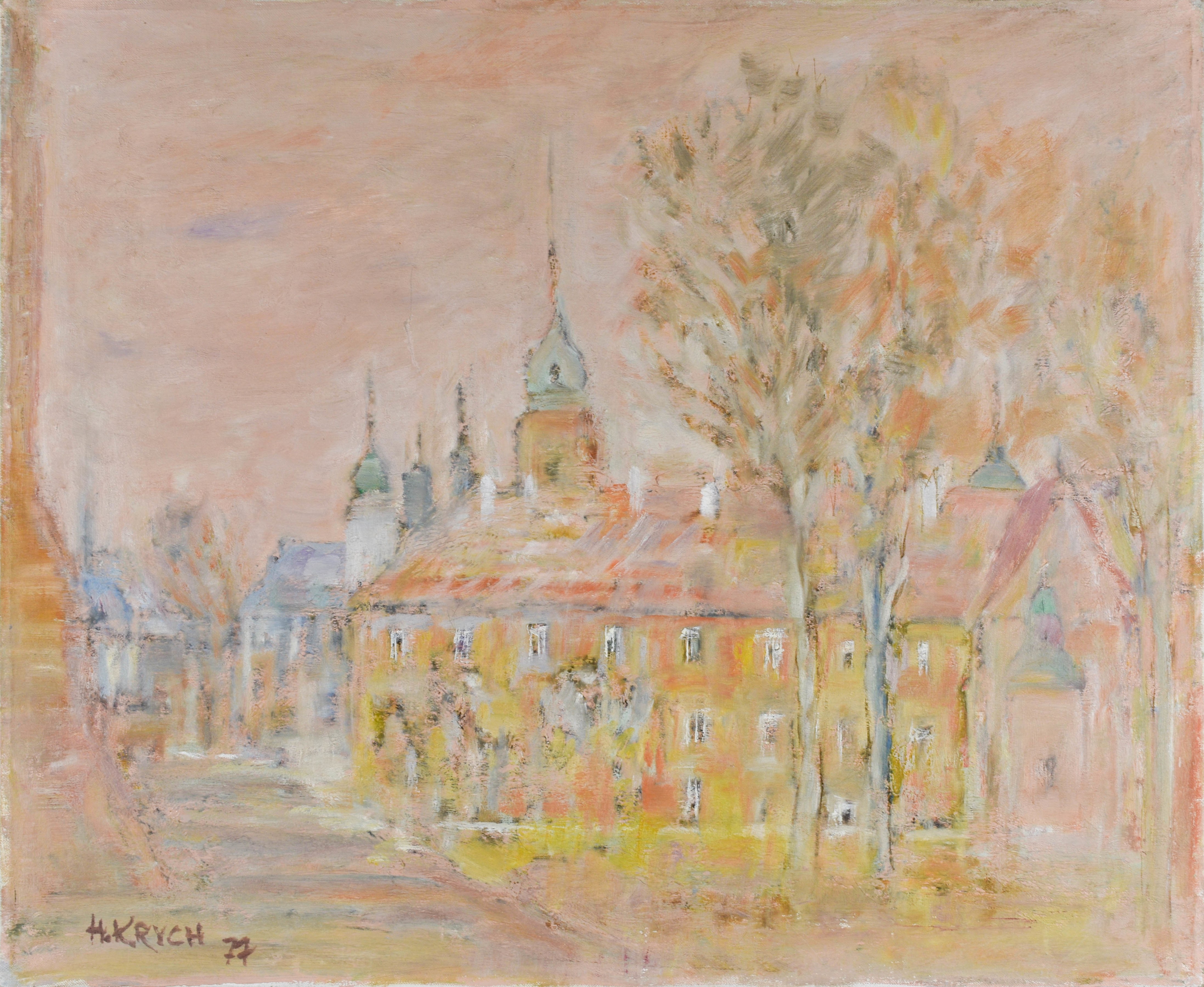 Henryk KRYCH (1905-1980), Royal Castle in Warsaw, 1977 - Online auction ...