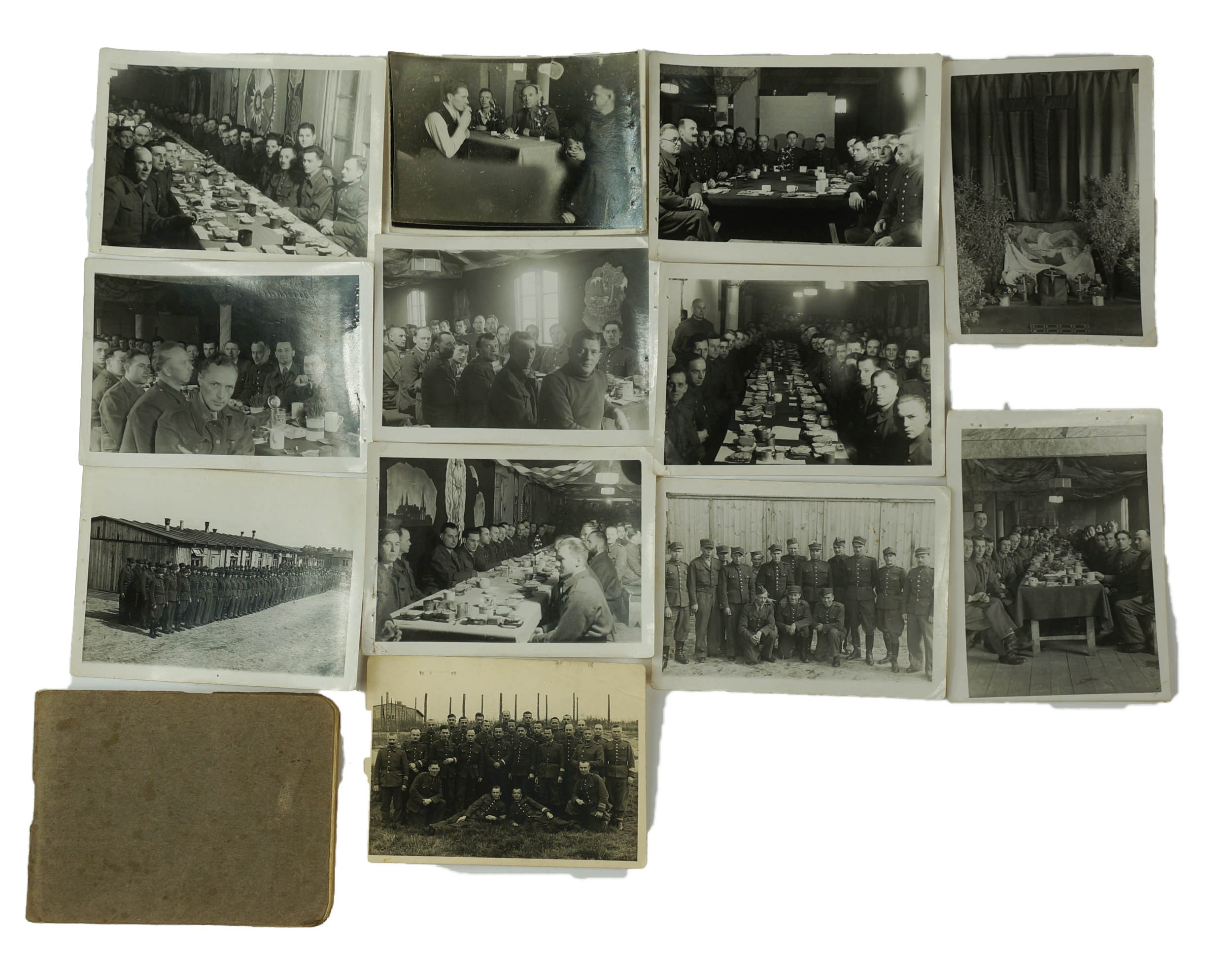 Stalag Ia [obóz w Kamińsku, obóz w Stabławkach] 12 fotografii + słownik ...