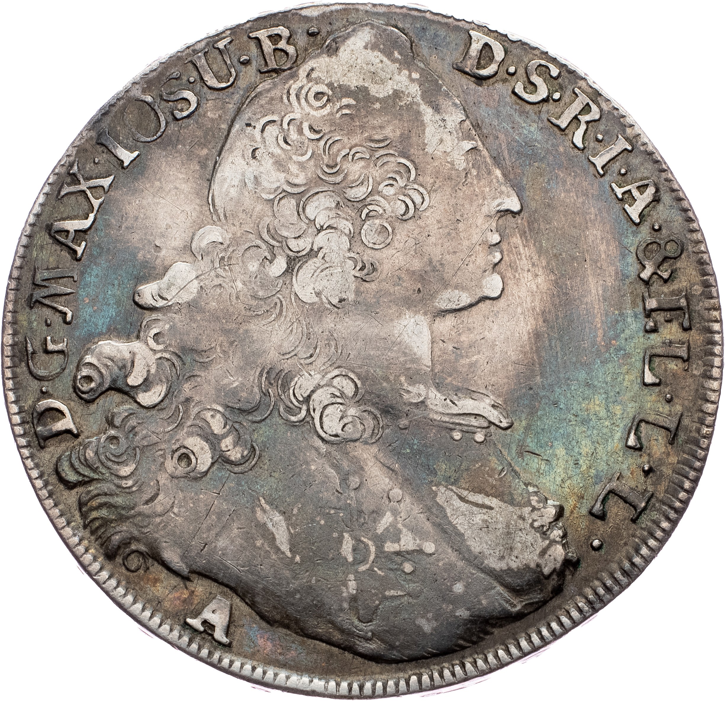 Maximilian III Joseph, 1 Thaler 1770, Amberg - Online auction / Online ...