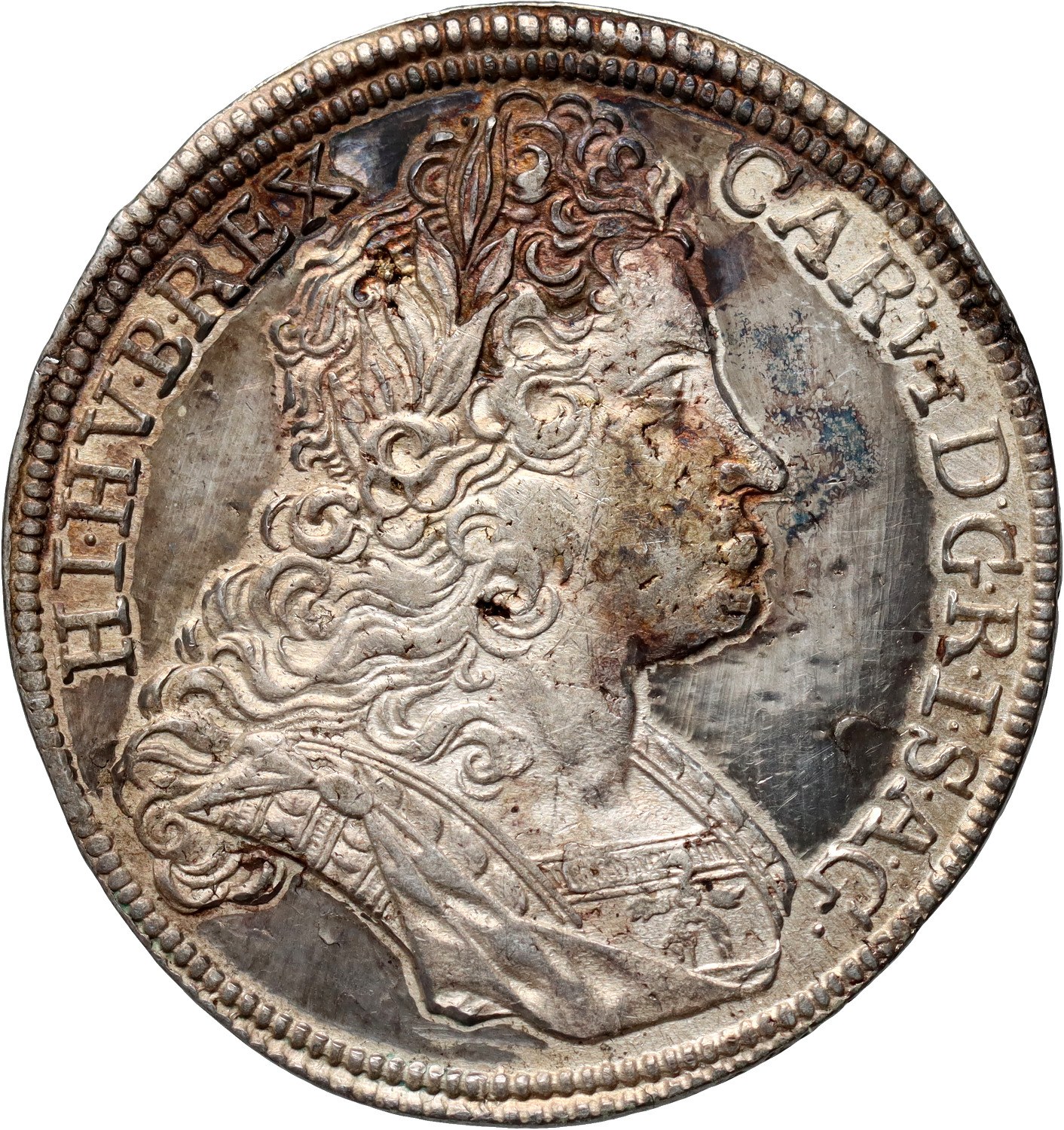 Czechy, Karol VI, 1/2 talara 1721, Kuttenberg (Kutná Hora) - Aukcja ...