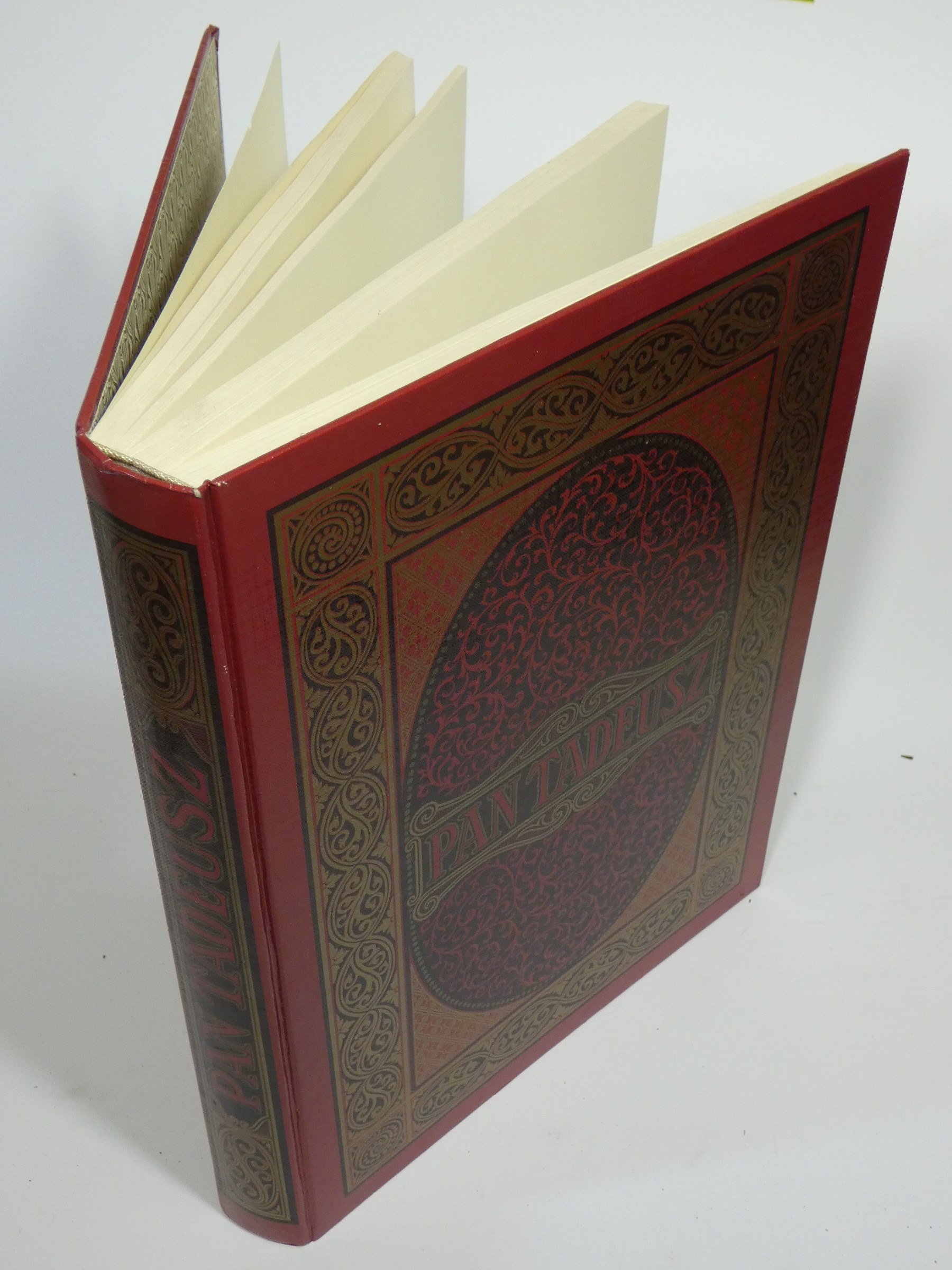 MICKIEWICZ Adam PAN TADEUSZ Bibliofilska Edycja Reprintów Andriolli ...