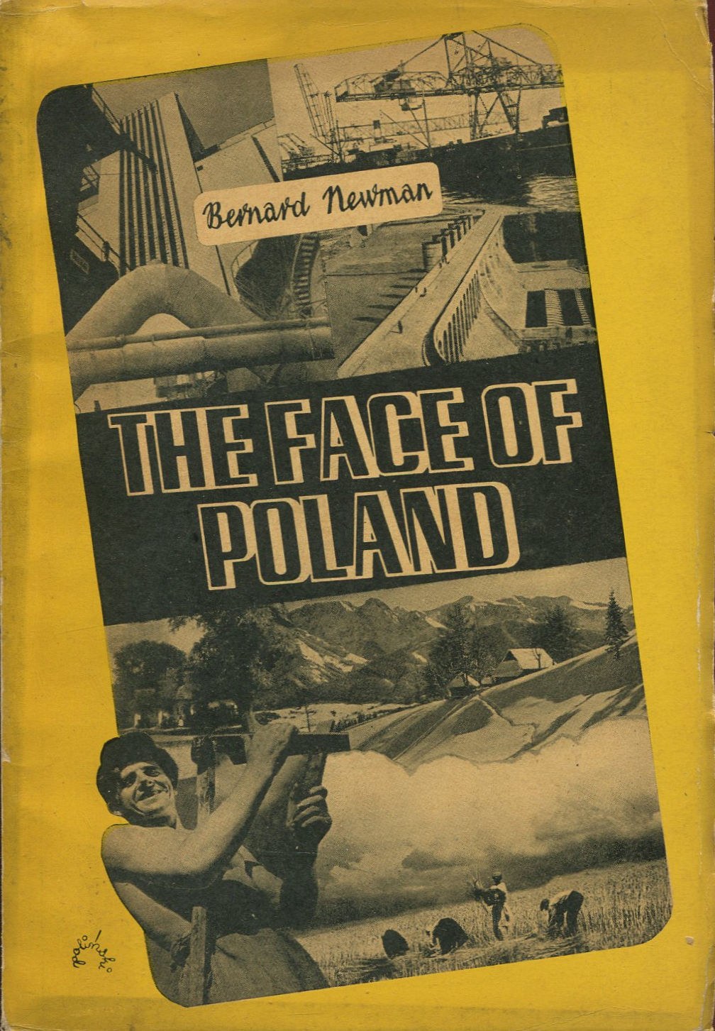 NEWMAN Bernard - The Face of Poland [1944] [okł. Jan Poliński] - Aukcja internetowa / Licytacja ...