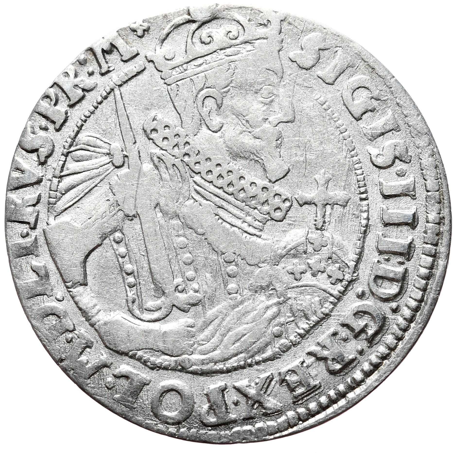 Zygmunt III Waza, ort 1624, Bydgoszcz, PR:M+ - Aukcja internetowa ...