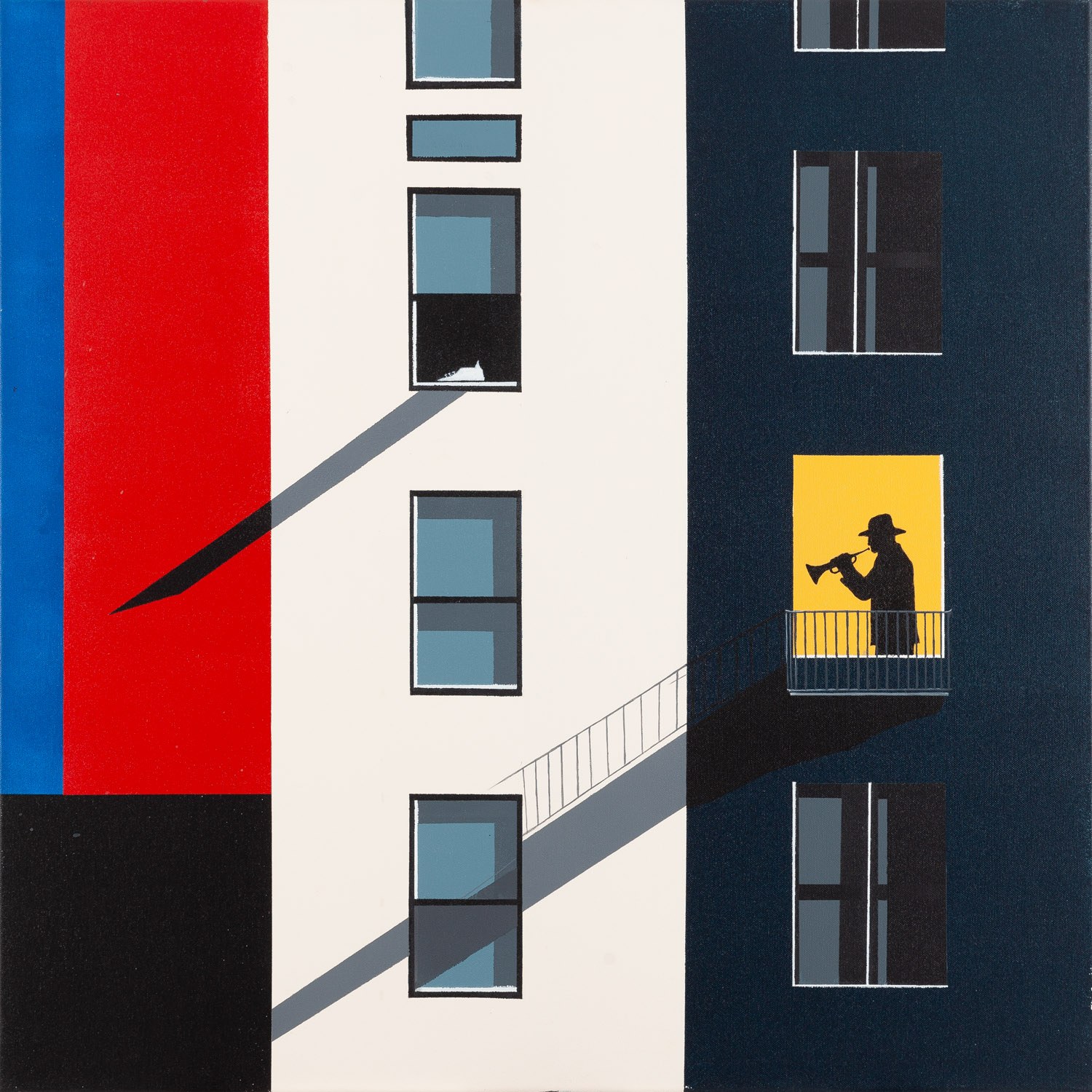 Jean-Claude Plewniak \ Mark Renton (ur. 1981), "Trumpeter in New York ...