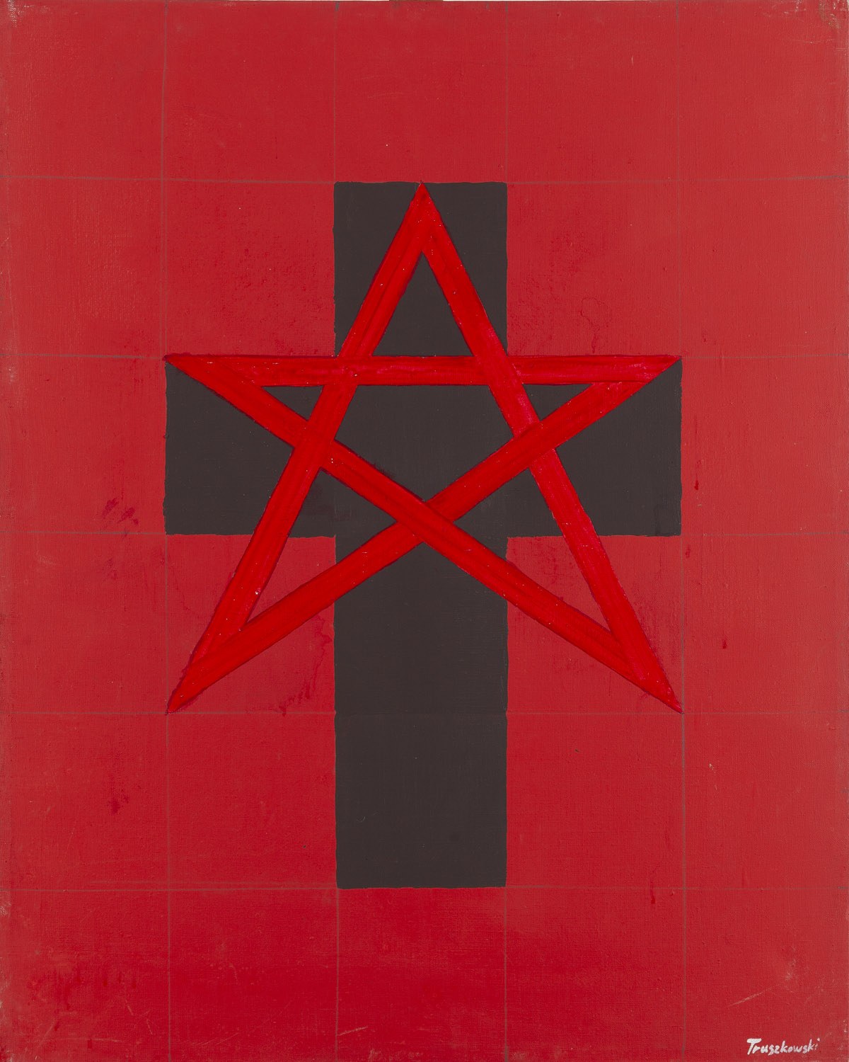 Jerzy Truszkowski (ur. 1961, Warszawa), "Her Star on His Cross", 1984 ...