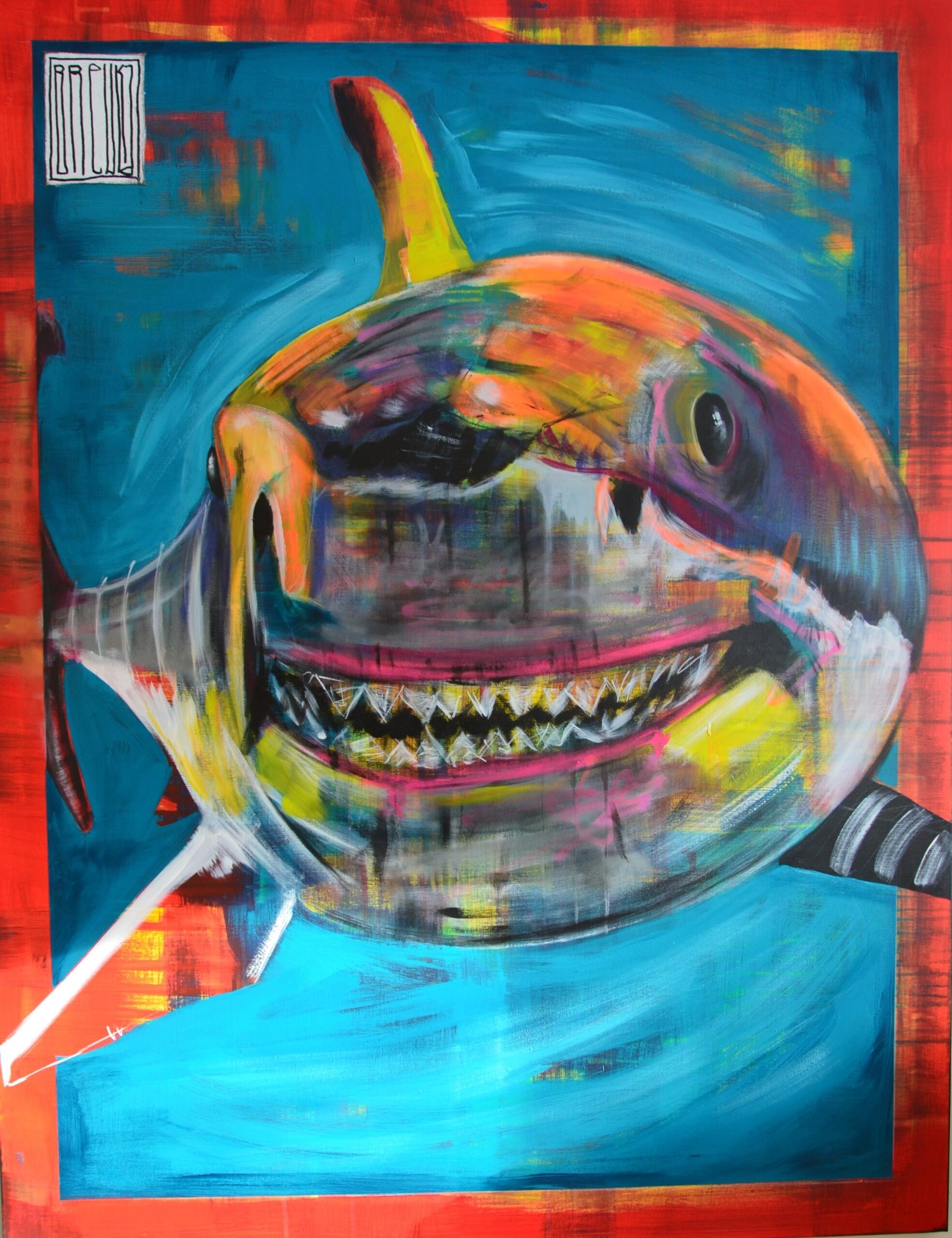 Wojciech Brewka ( 1980 ), Shark, 2016 - Aukcja internetowa / Licytacja ...