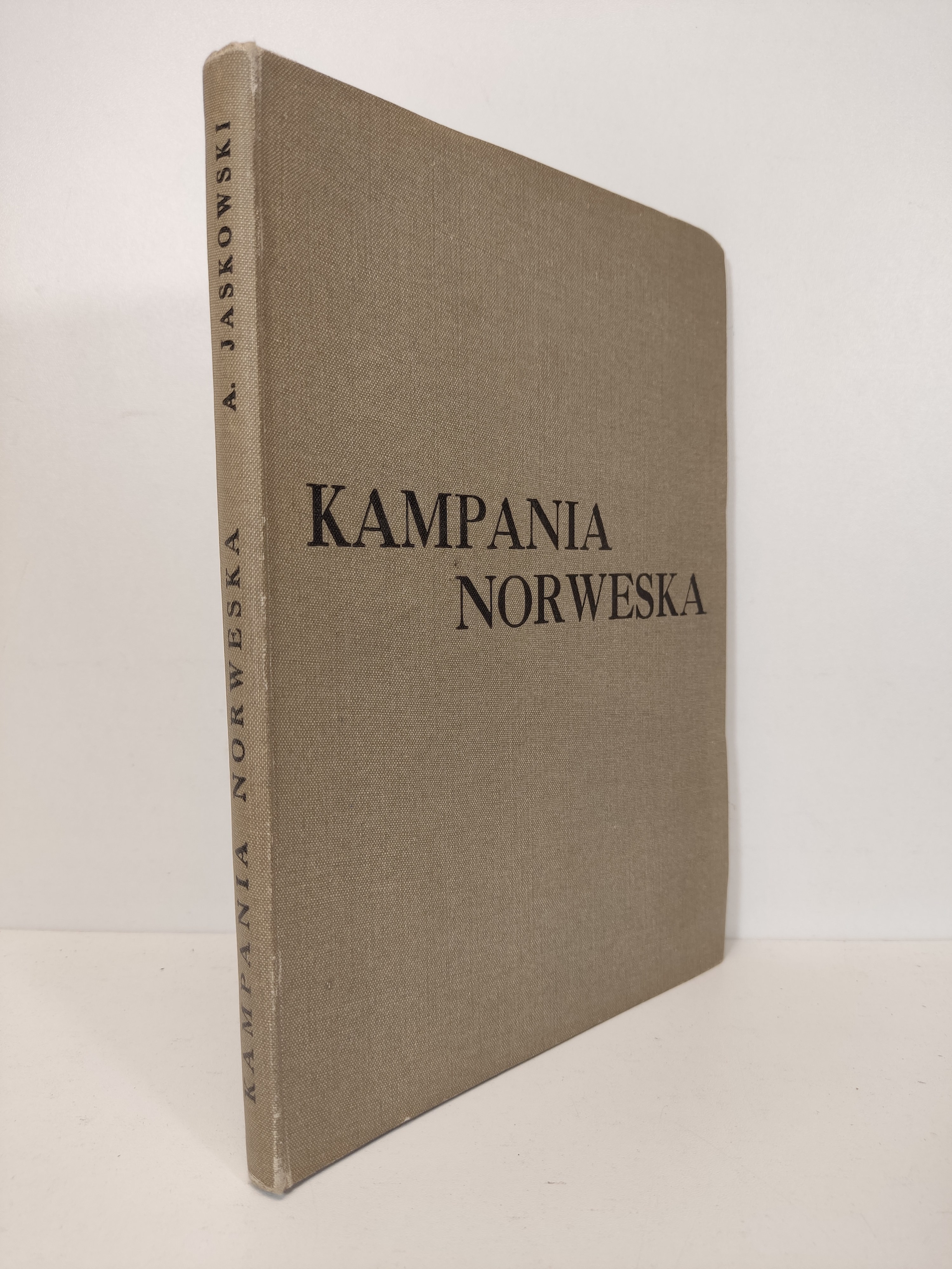 JASKOWSKI Arnold - KAMPANIA NORWESKA Dedykacja od Autora - Aukcja ...