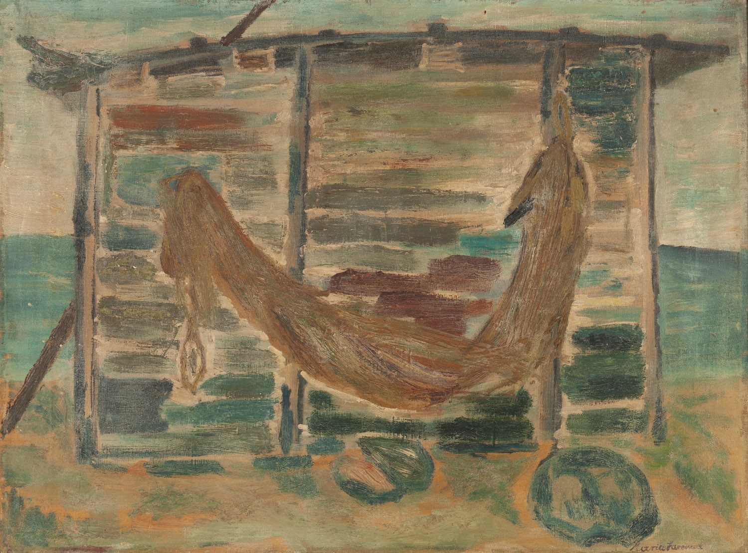 Maria Jarema (1908 Stary Sambór - 1958 Kraków), "Nad morzem", około ...