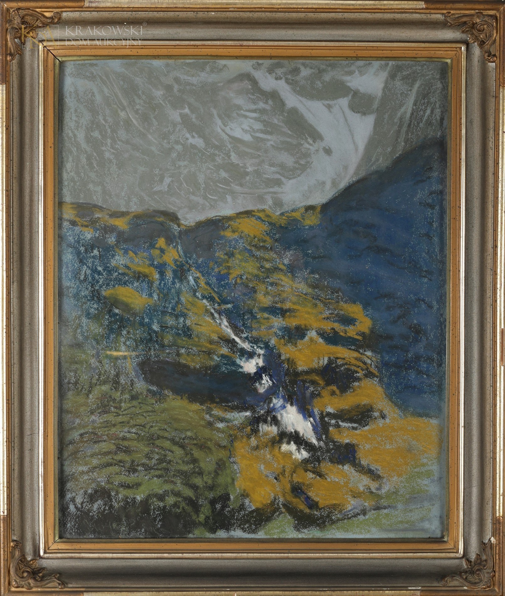 Leon WYCZÓŁKOWSKI (1852-1936), "Zejście z Czarnego Stawu" - Aukcja ...