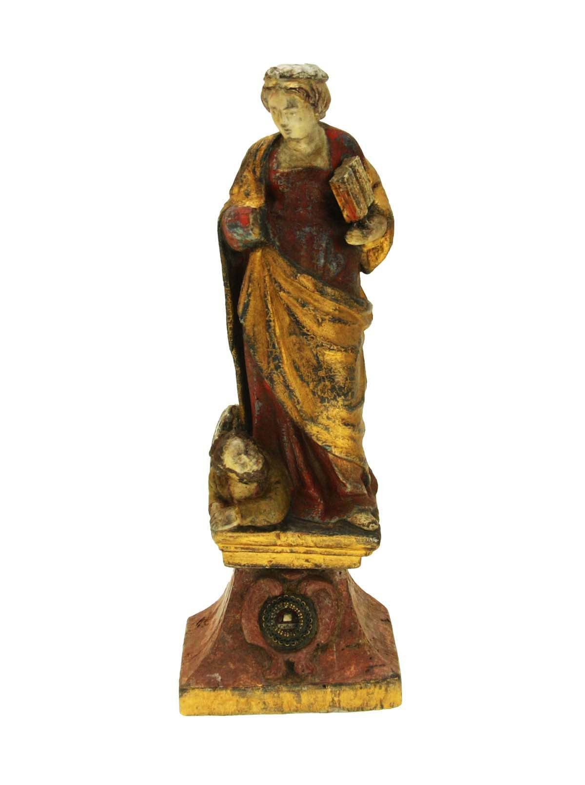 Relic of St. Catherine of Alexandria, patron saint of attorneys and ...