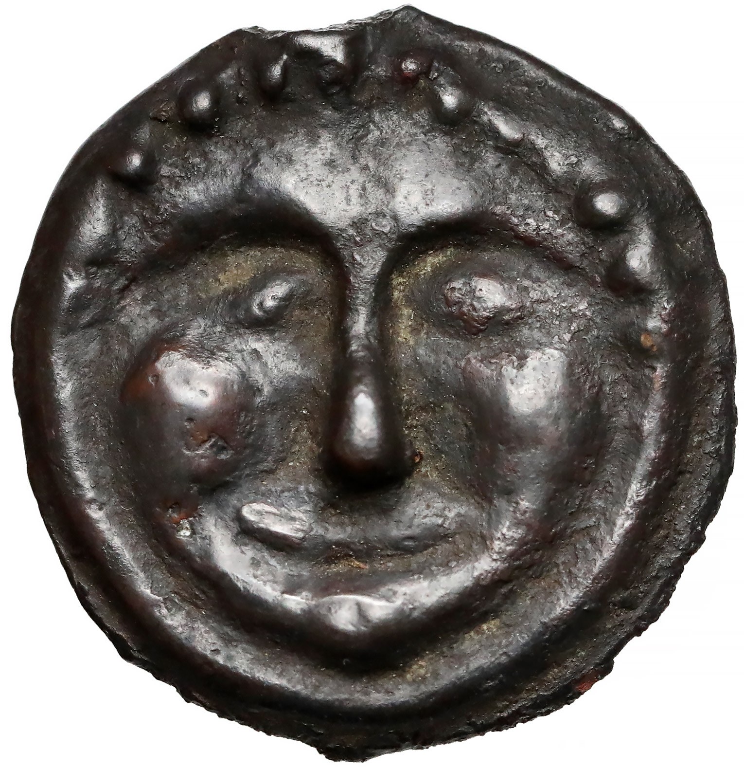 Grecja, Scytia, Olbia, AE28 - Gorgona - b. rzadki - Aukcja internetowa ...