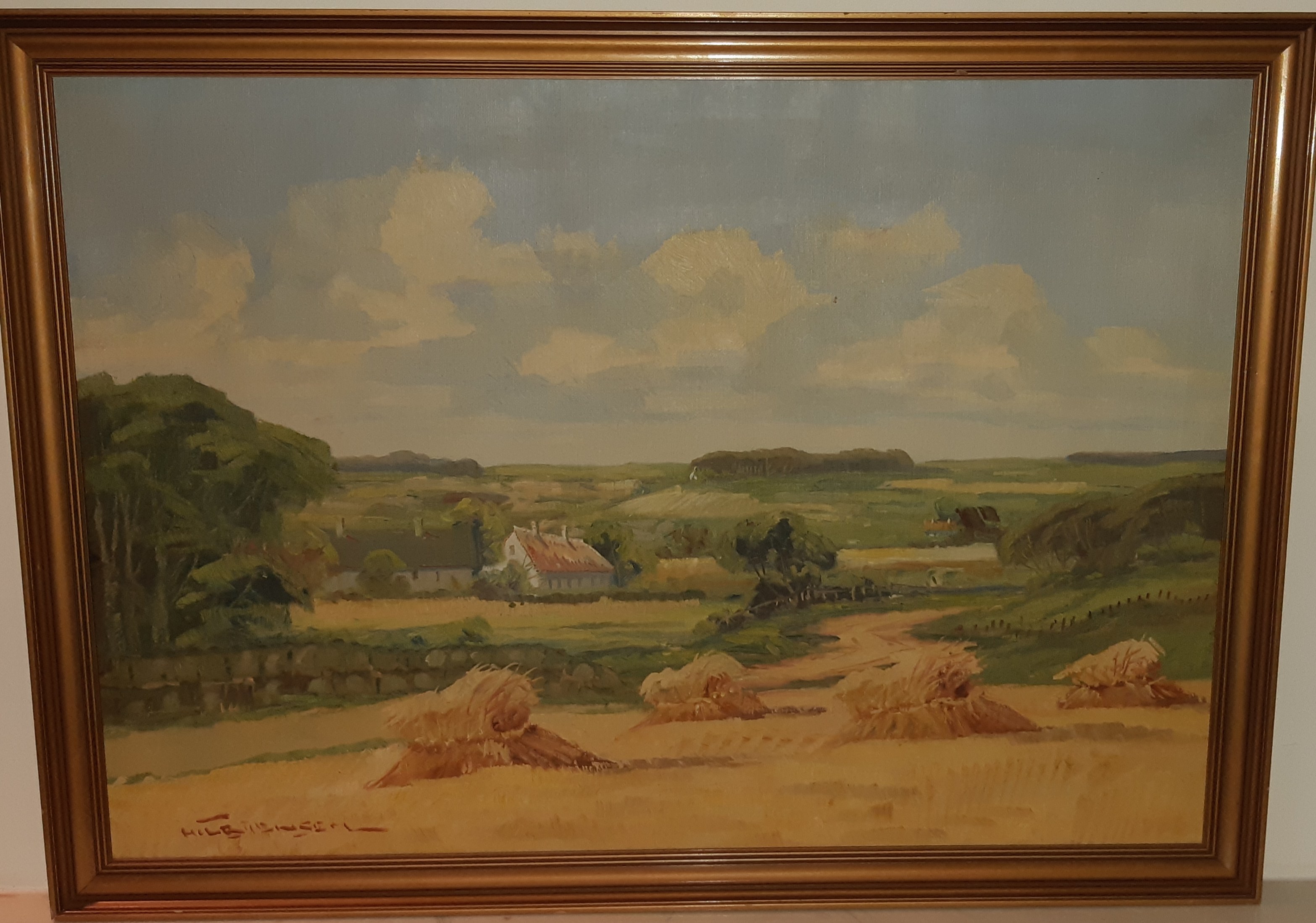 Hilbert Jensen, Krajobraz letni - Aukcja internetowa / Licytacja online ...