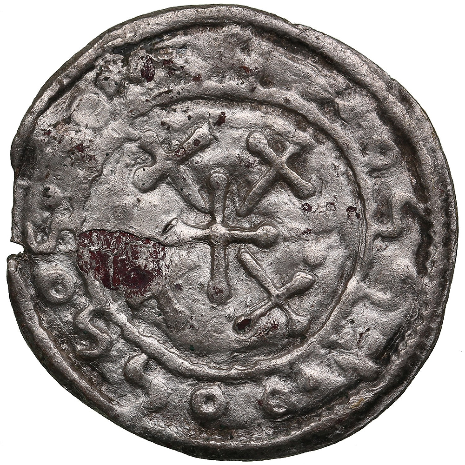 Sweden? (Baltic Tribes?) Mule coin from the 11th? century featuring a ...