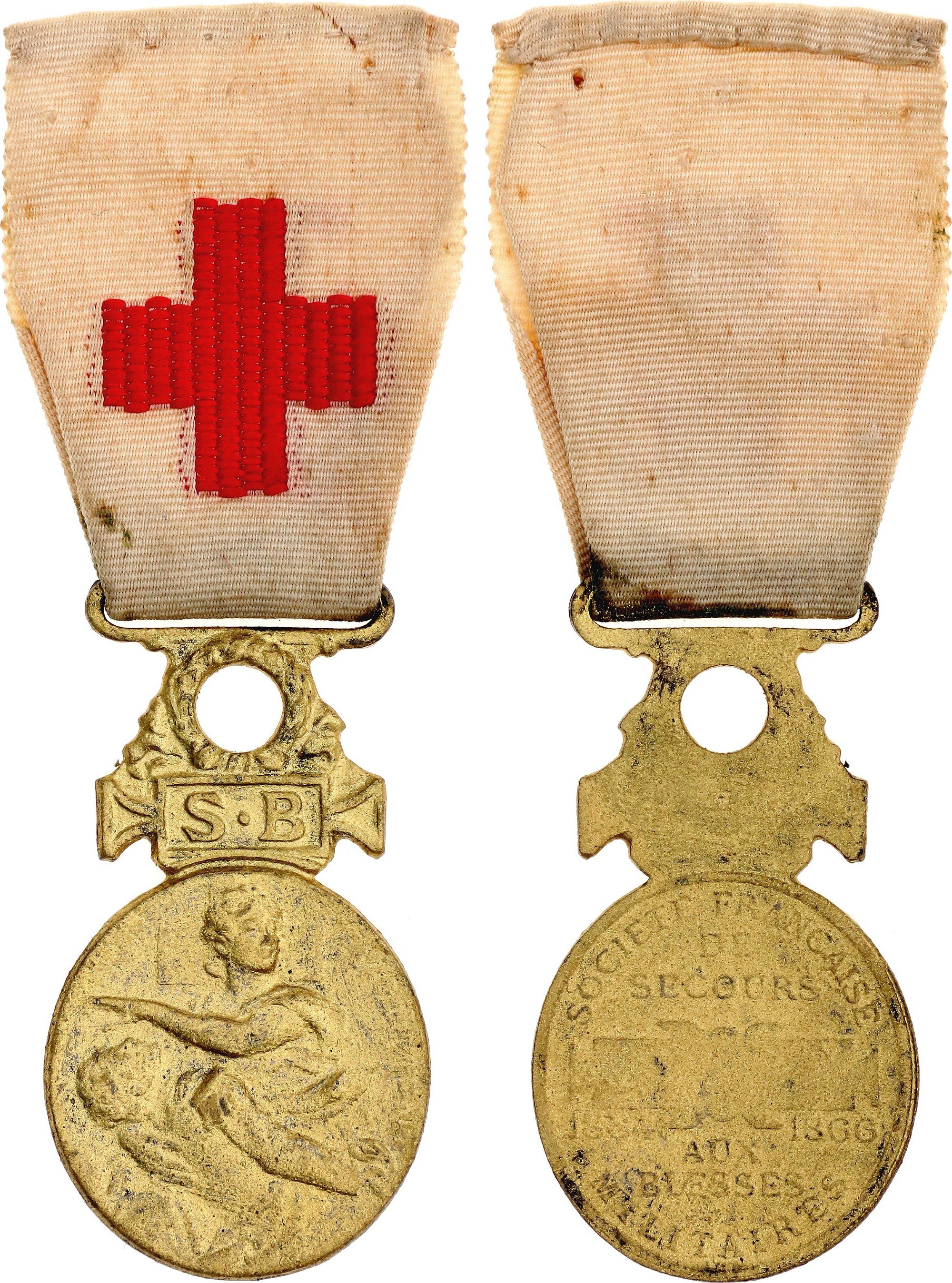 France Cross of the French Society for the Relief of the Wounded of the ...
